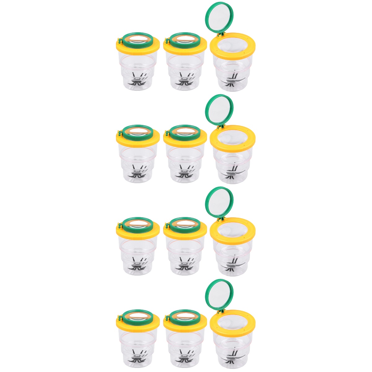 12 PCS Insect Observation Box Environmental Biology Observer Portable ...