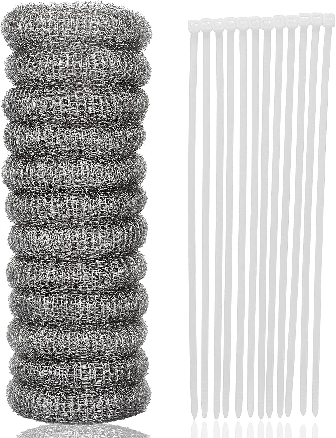 12 PCS Lint Traps Febwind Lint Catcher for Washing Machine Stainless ...