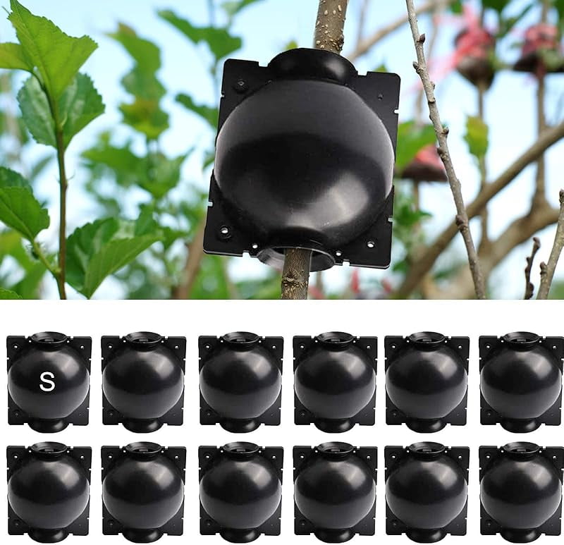 12 PCS Plant Root Growing Box, Reusable Air Layering Propagation Kit ...