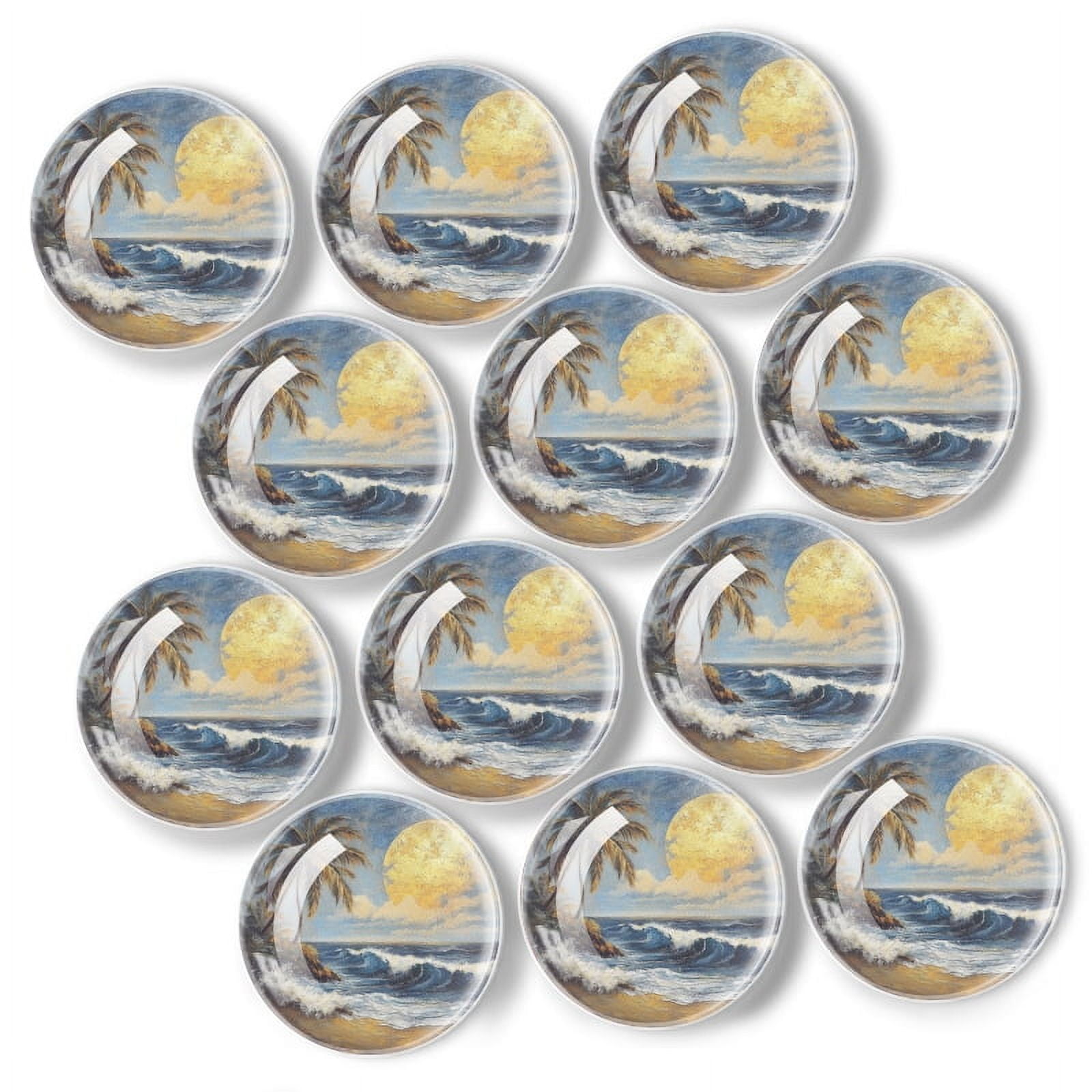 12 PCS Refrigerator Magnets Cute Decorative Magnetic Stickers Home ...