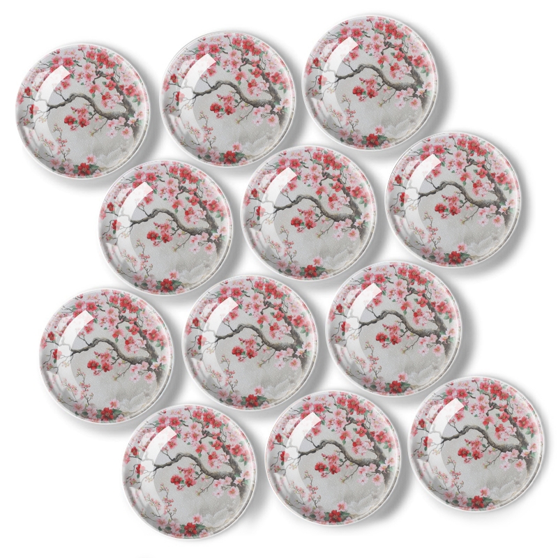 12 PCS Refrigerator Magnets Cute Decorative Magnetic Stickers Home ...