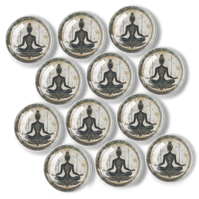 12 PCS Refrigerator Magnets Cute Decorative Magnetic Stickers Home ...