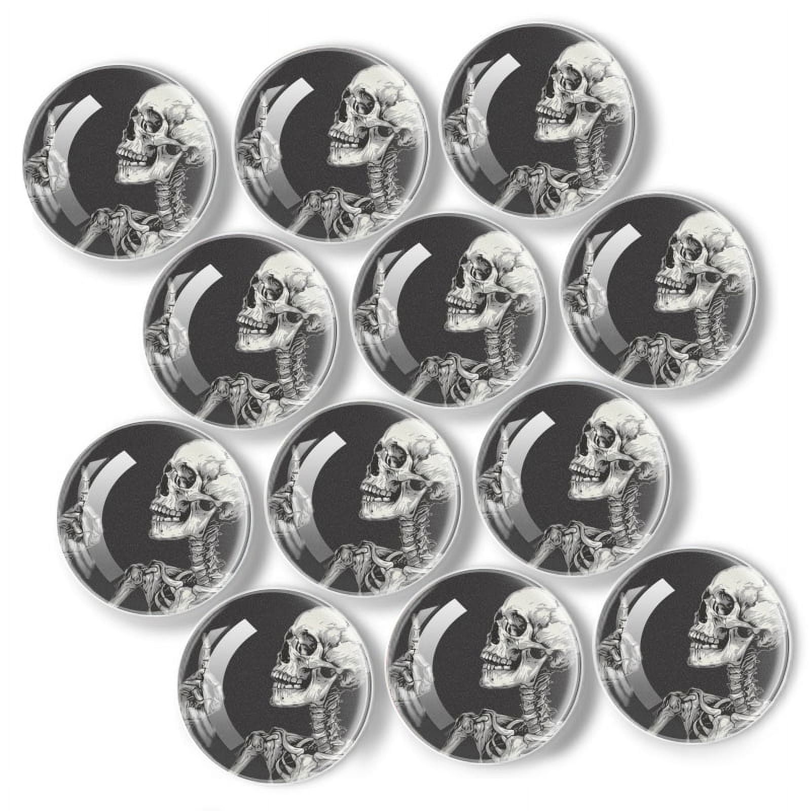 12 Pcs Glass Refrigerator Magnet Magnetic Fridge Sticker,Decor for ...