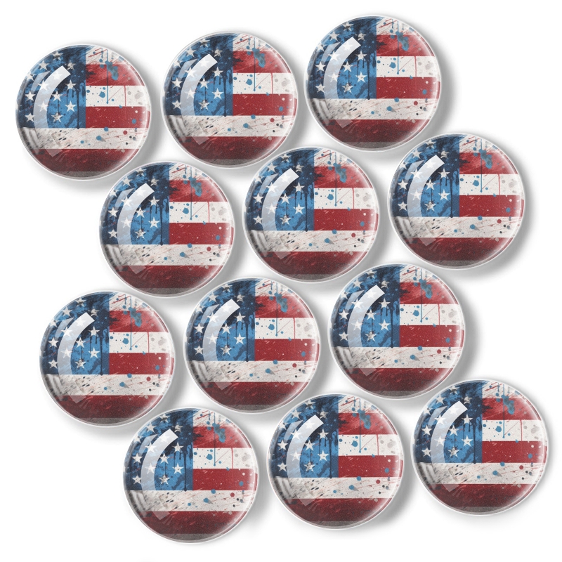 12 Pcs Glass Refrigerator Magnet Magnetic Fridge Sticker,Decor for ...