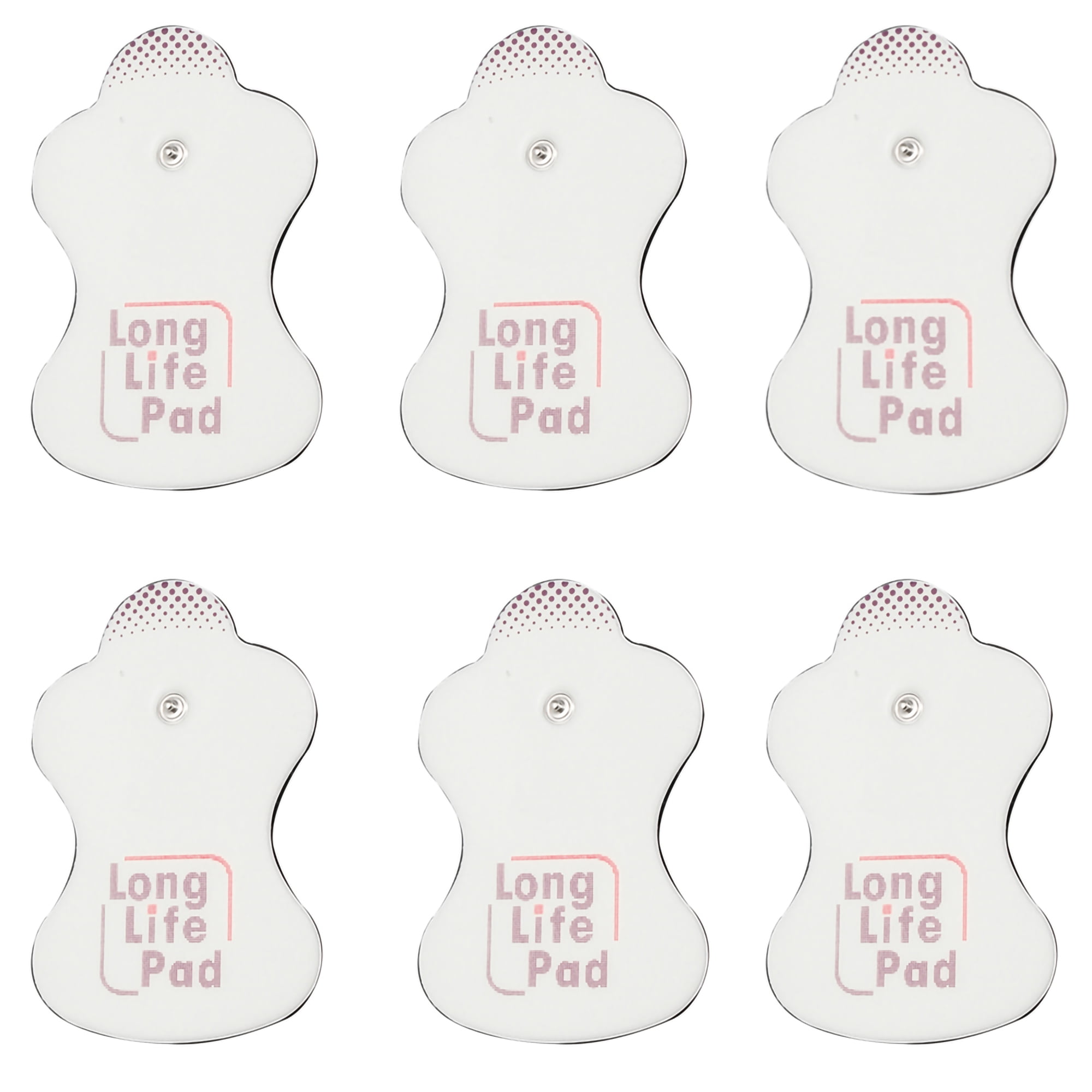 12 PCS Reusable Electrode Pad for TENS Self-Adhesive Therapy Pads for ...