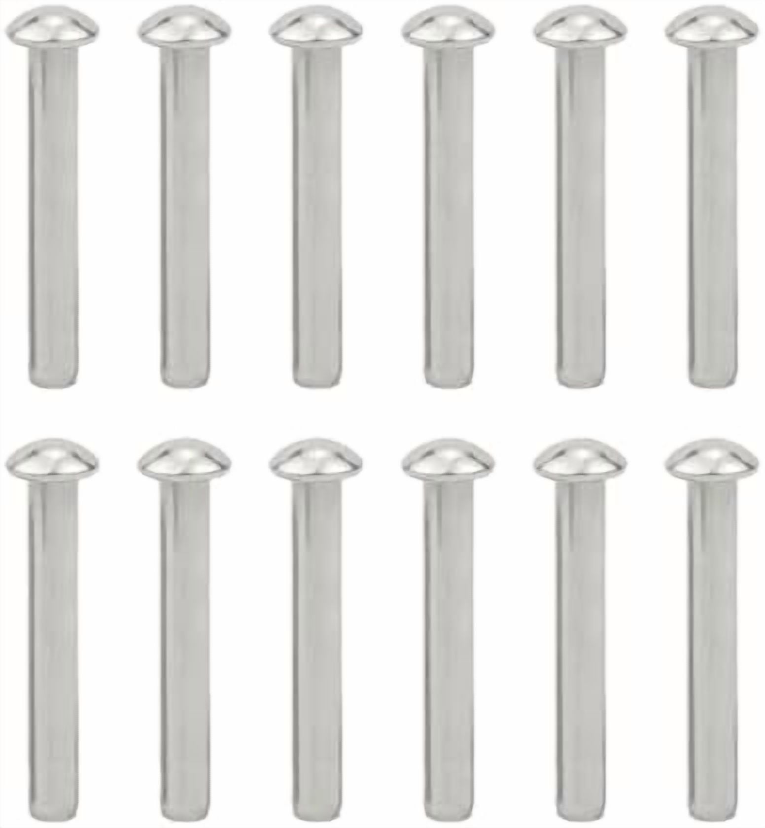 12 PCS Rivets for Spade Handle, 304 Stainless Steel Shovel Rivets ...
