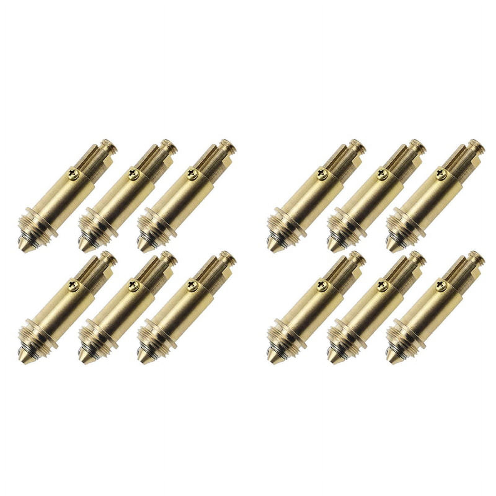 12 PCS Sink Plug Replacement Basin Bath Waste Click Spring Brass Plug ...