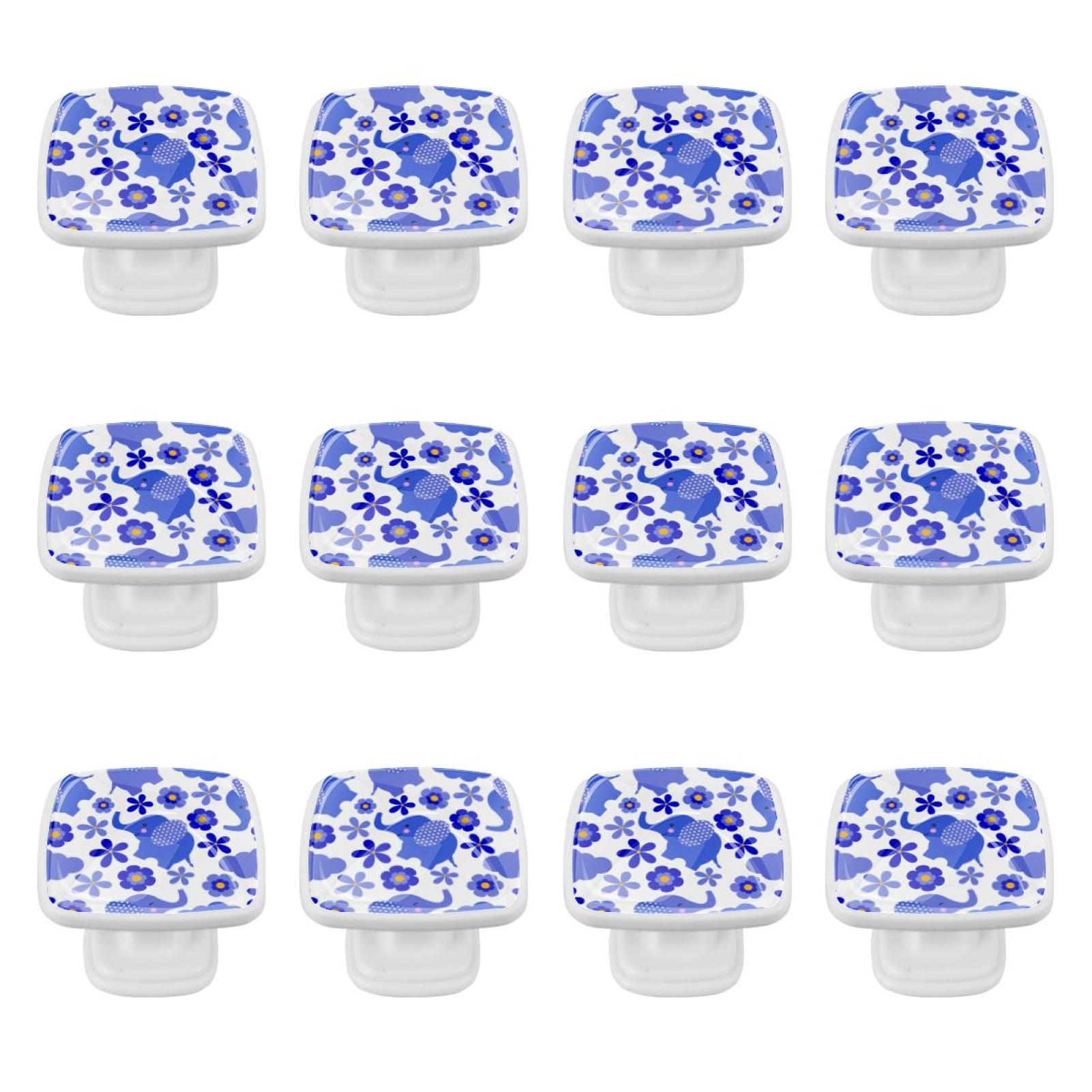12 PCS Square Drawer Pulls with Screws Purple Elegant - Walmart.com