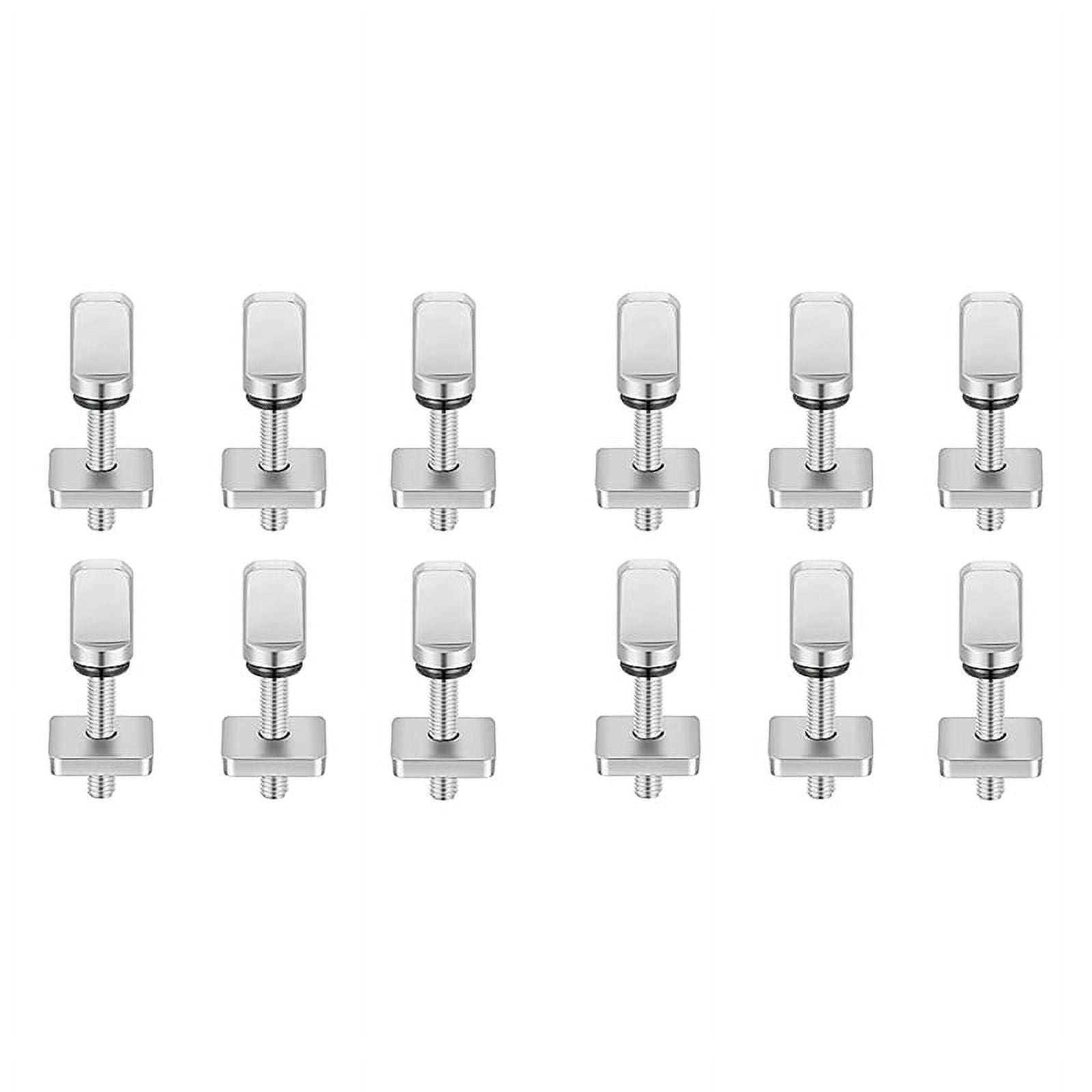 12 PCS Surfboard Fin Screws, No Tool Stainless Steel Thumb Fin Screw ...