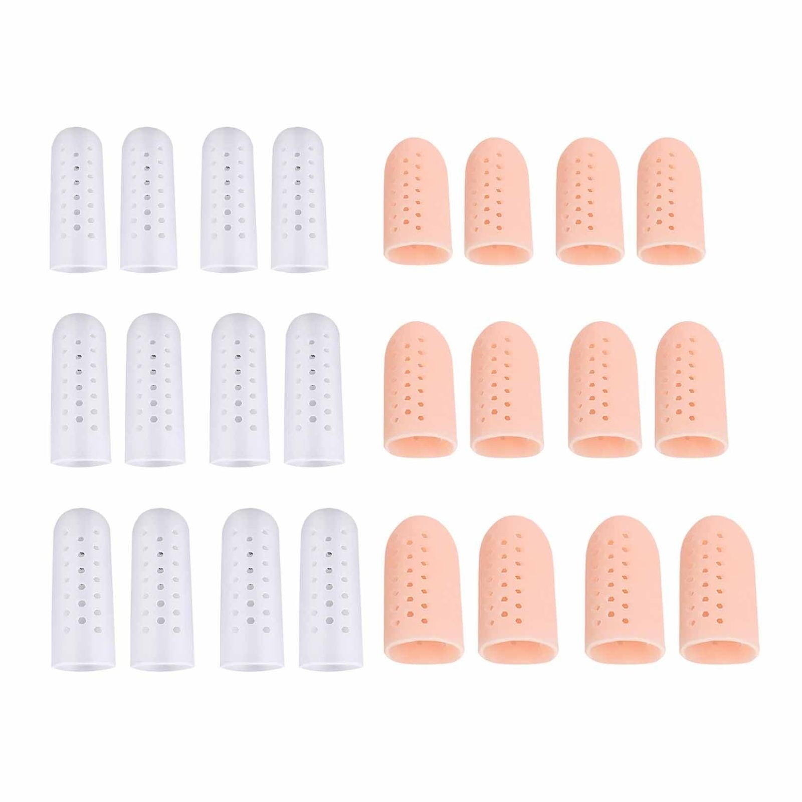 12 PCS Toe Protectors, Perforated Toe Cover Foot Breathable Combing ...