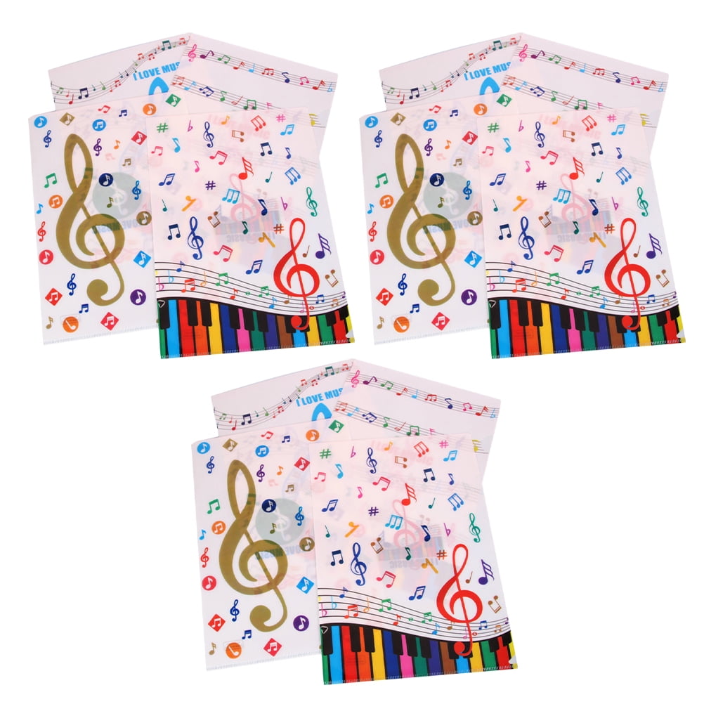 12 PCS Transparent Roller Coaster Note Folder Bag - Walmart.com