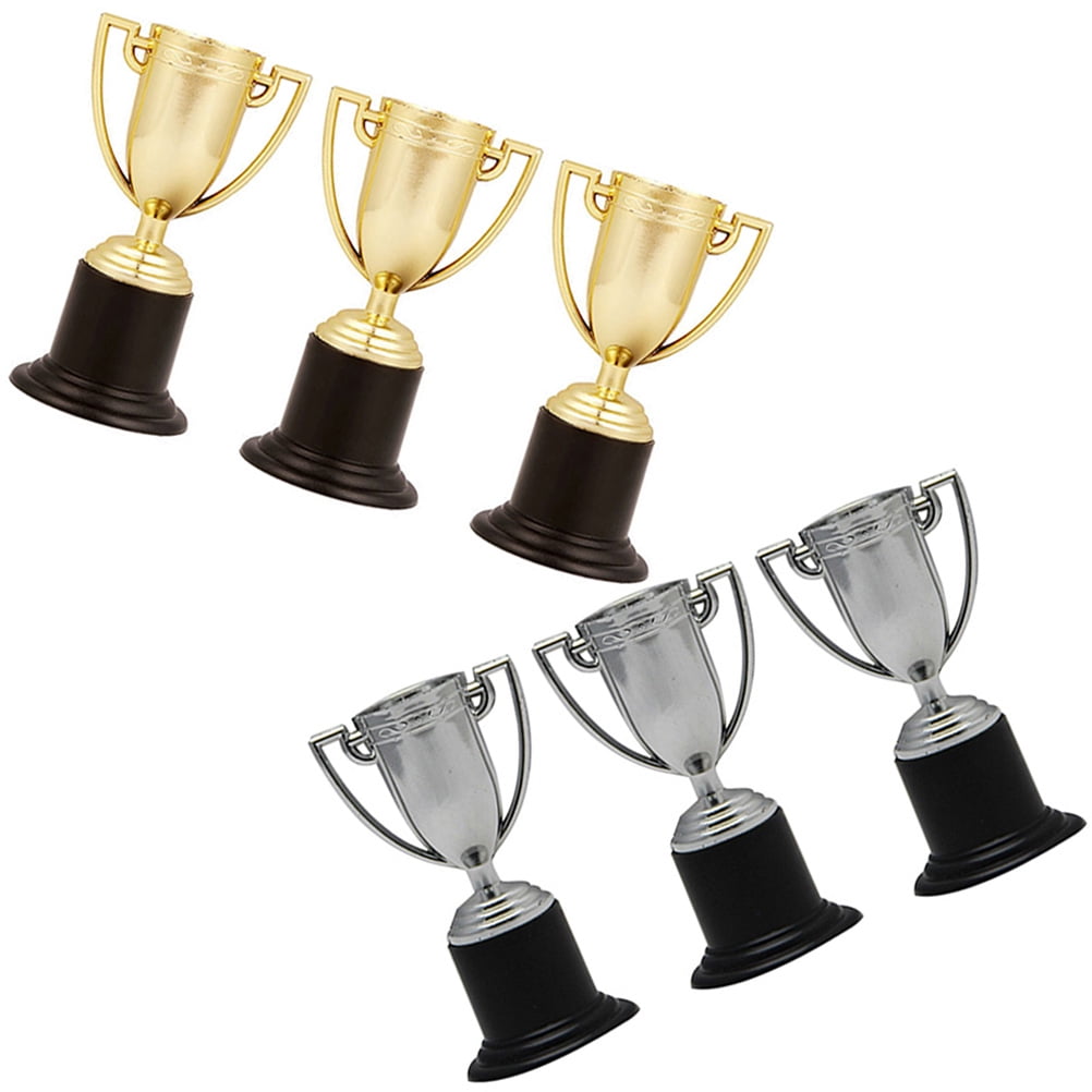 12 PCS Trophy Kids Award Toy Small Trophy Model Competition Game Prop ...