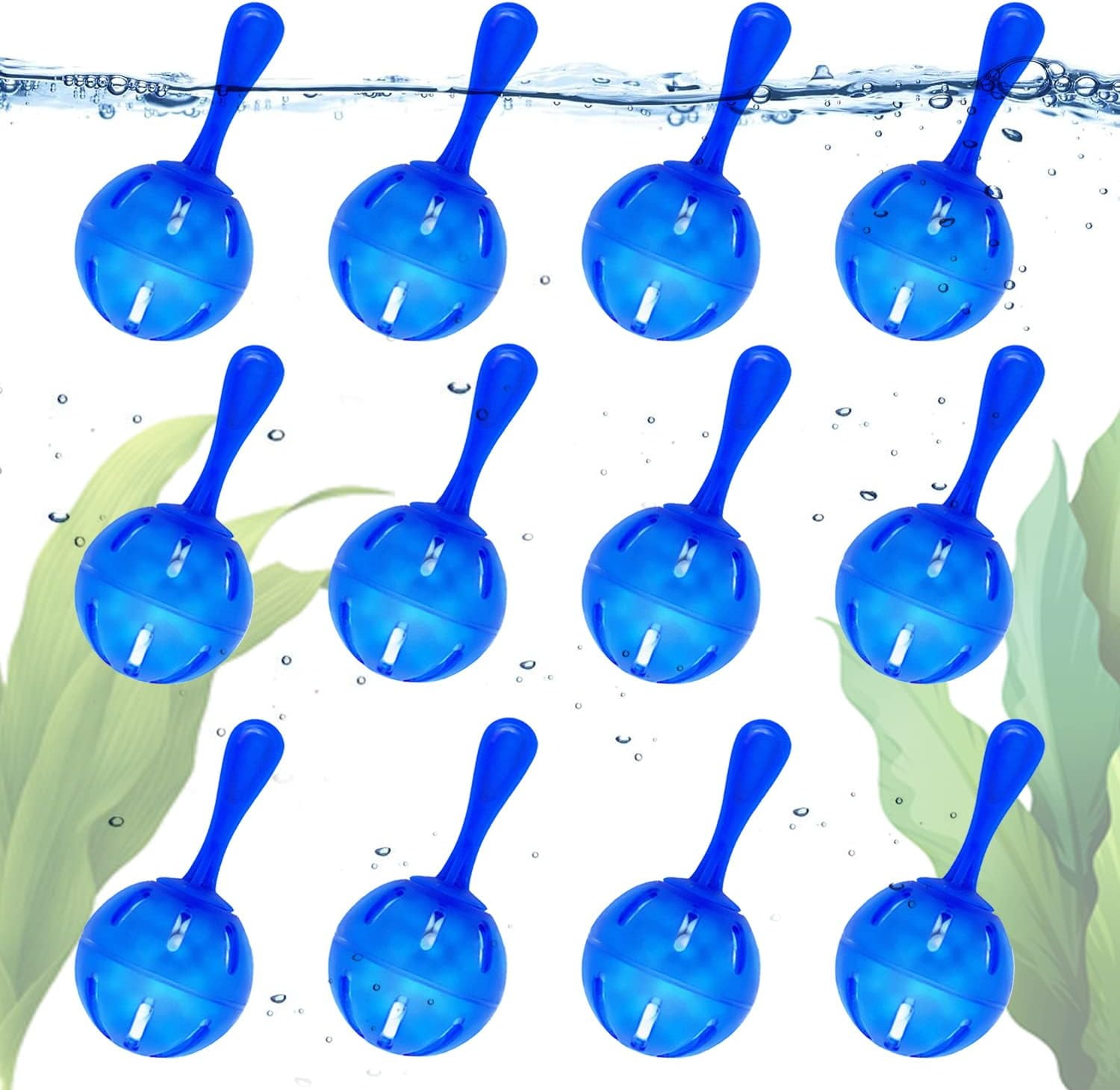 12 PCS Universal Humidifier Tank Cleaner Demineralization Cleaning Ball ...