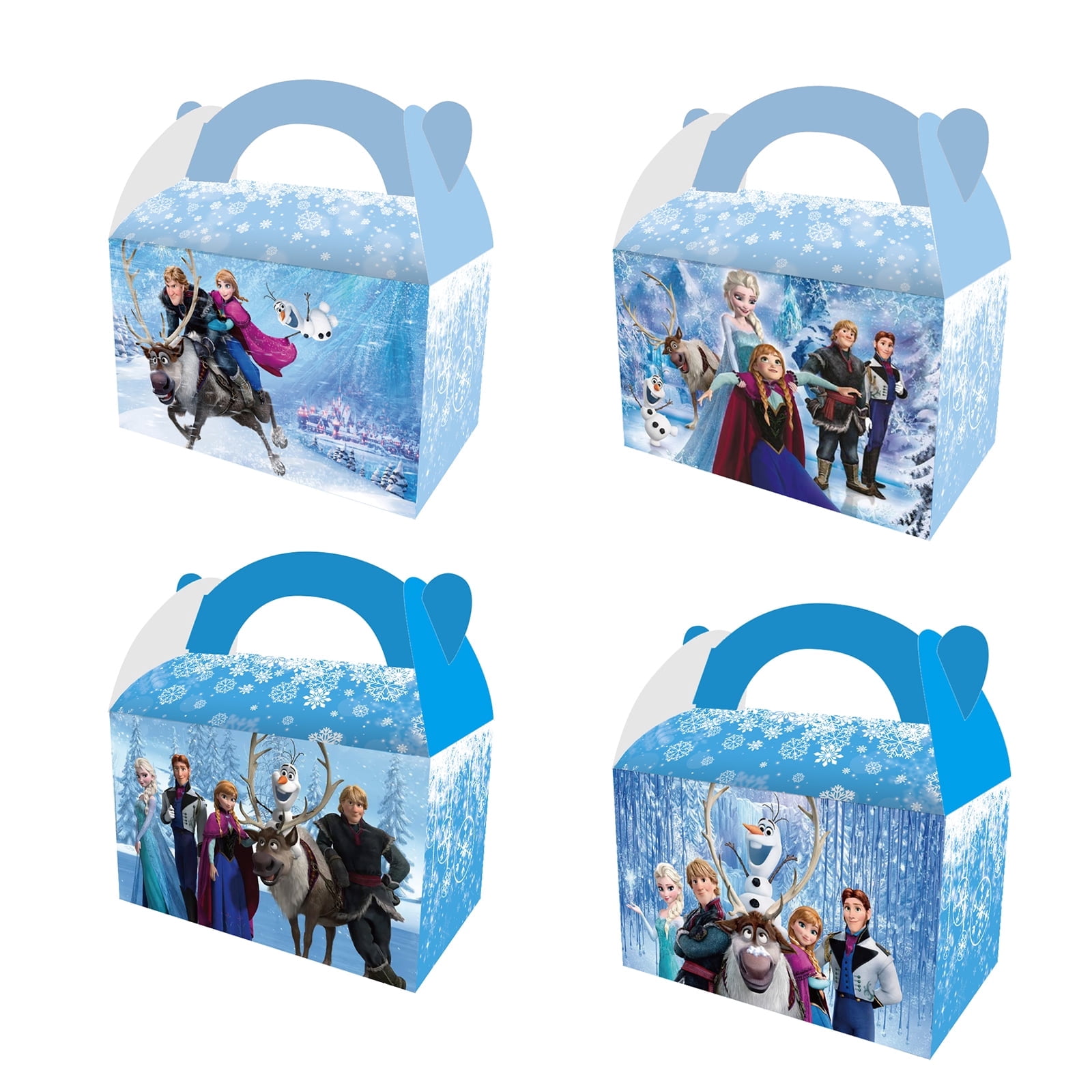 12 PCS Winter Frozen Party Decorations, Winter Frozen Party Favors ...