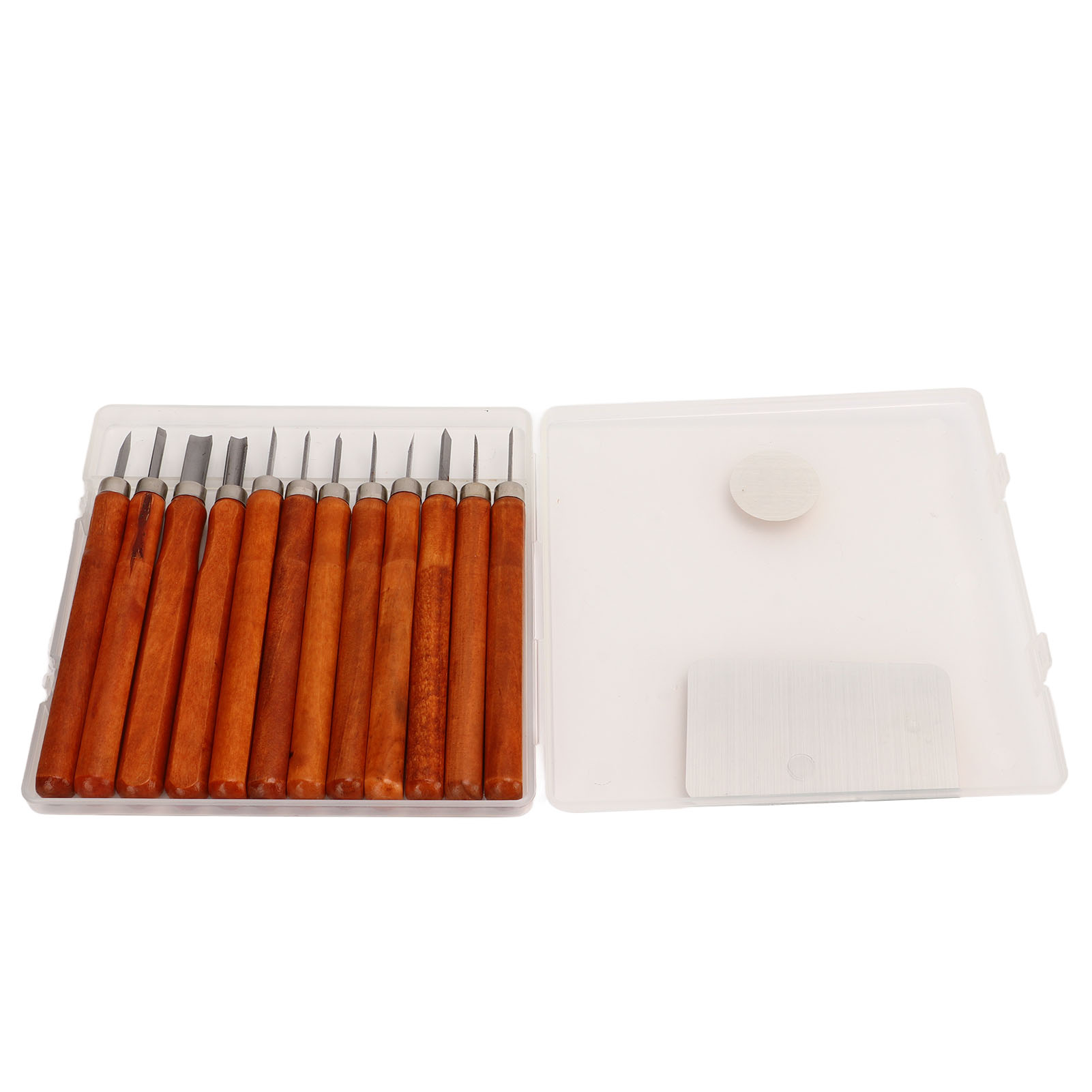 12 PCS Wood Carving Hand Chisel Tool Set High Hardness Complete Tools ...