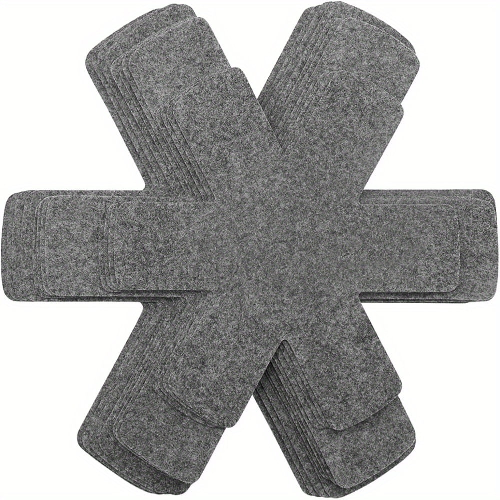 12 PCs/Pack Pot Divider Pad for Stackable Pot Protector, 3 Different ...