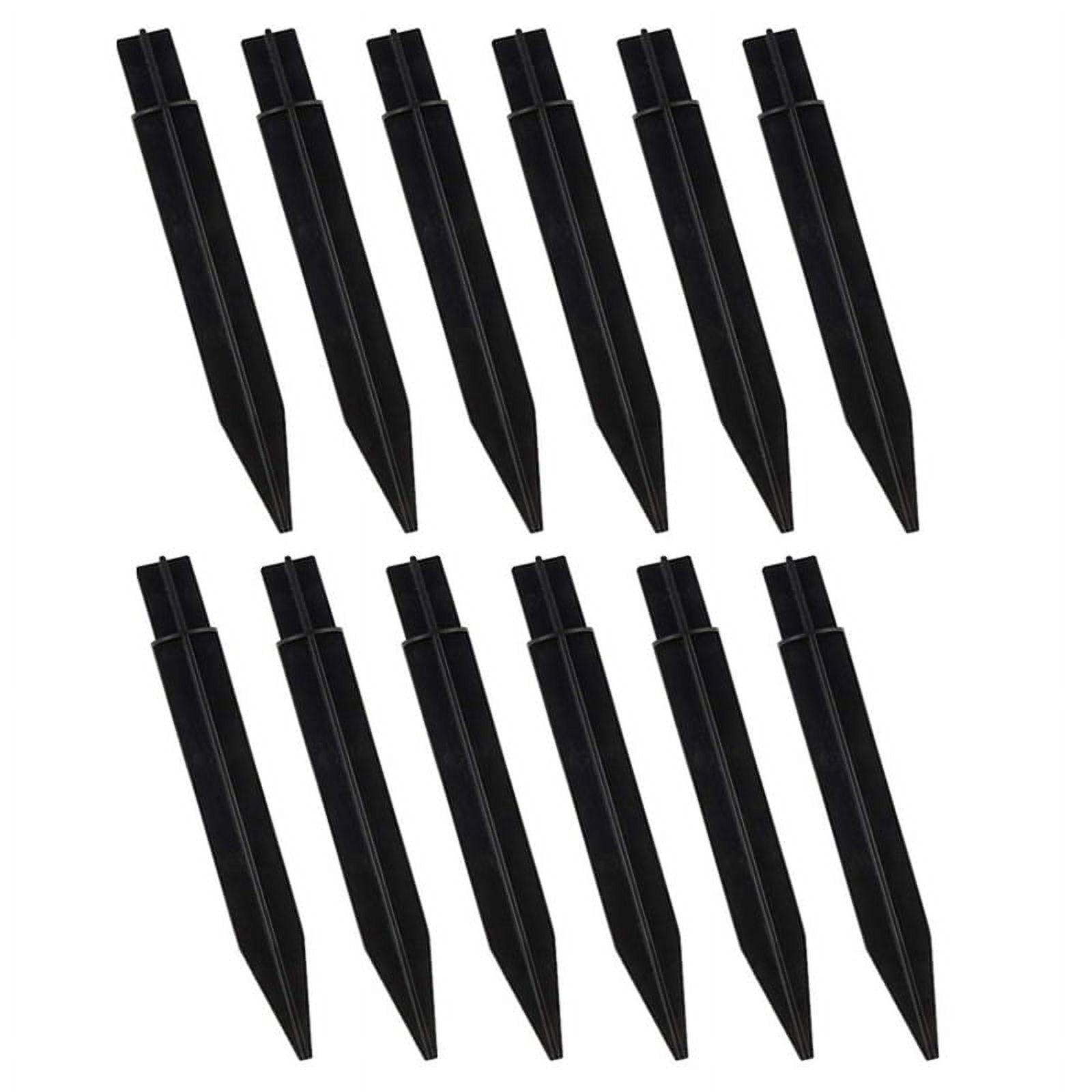 12 PCs Spikes Solar Torch Lights Replacement ABS Plastic Spikes Ground ...