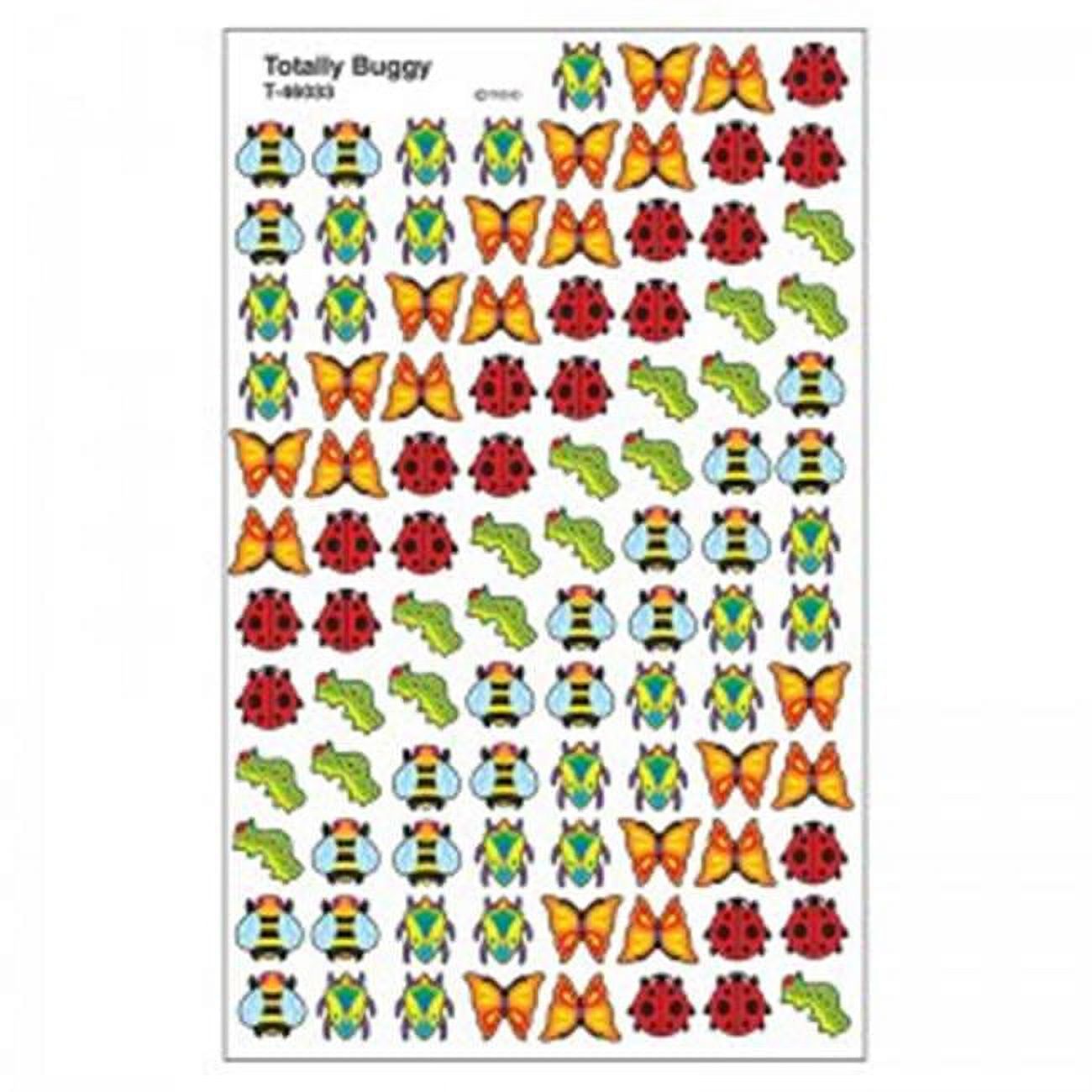 (12 Pk) Supershapes Stickers Totally Buggy - Walmart.com