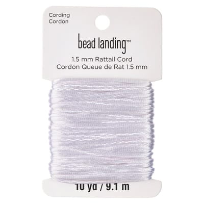 6 Packs: 4 ct. (24 total) 1.5mm Pastel Nylon Cording by Bead Landing ...