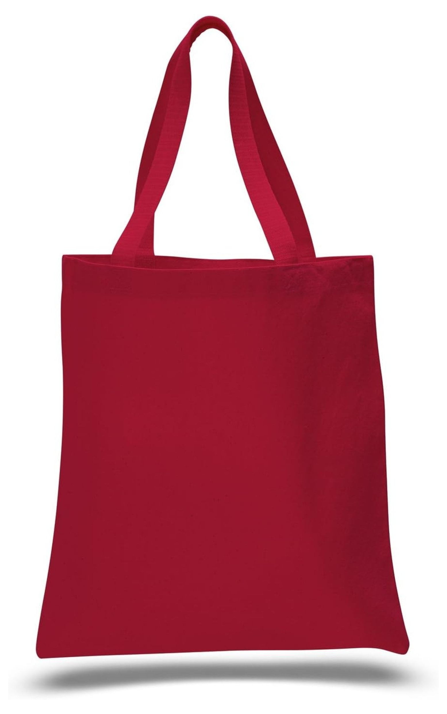(12 Pack) 1 Dozen - Heavy Cotton Canvas Tote Bags (Red) - Walmart.com