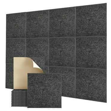Free Shipping! 24 Pack Sound Proof Foam Panels 2'' x 12" x 12" Wall ...