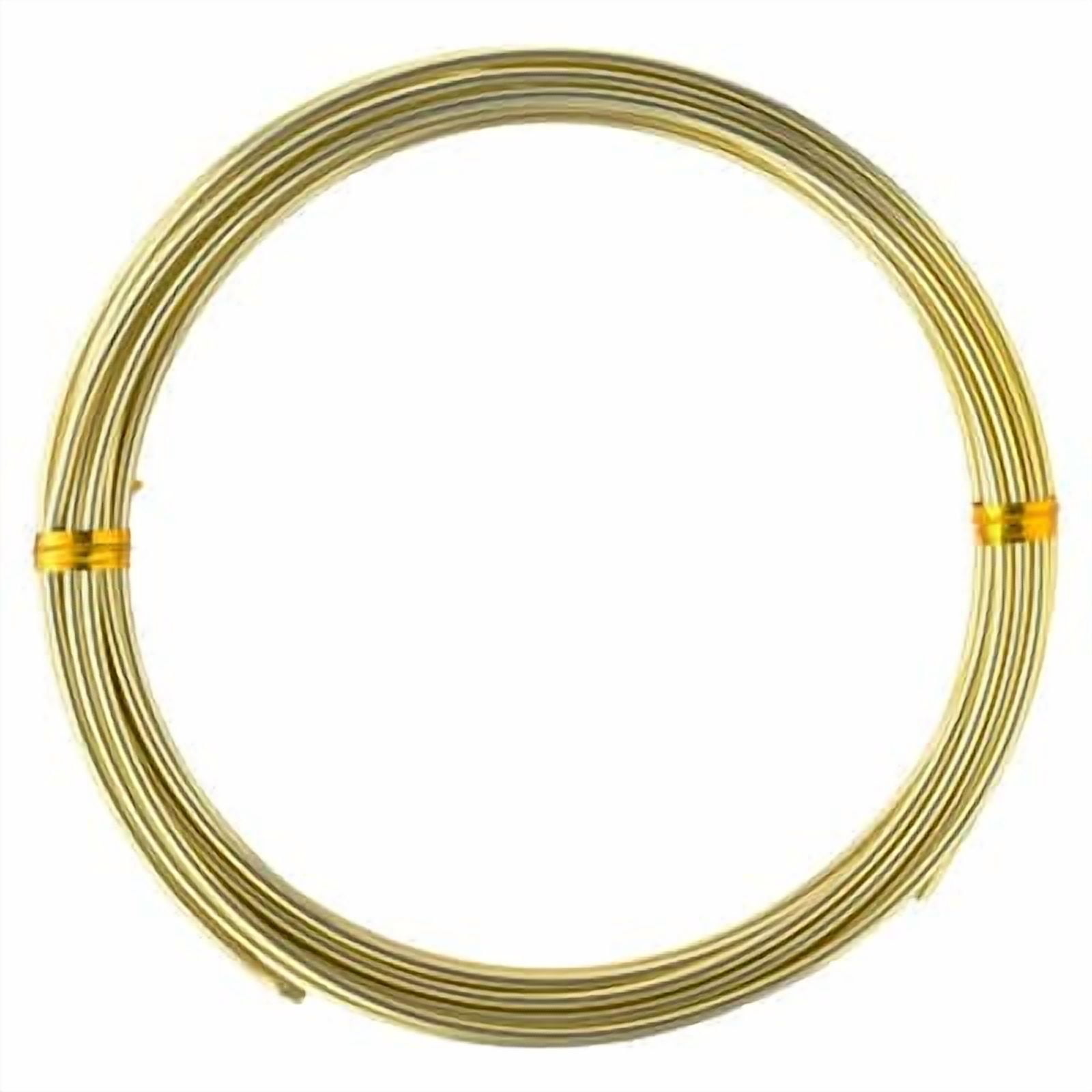 12 Pack: 12 Gauge Gold Aluminum Decorative Wire by Ashland - Walmart.com