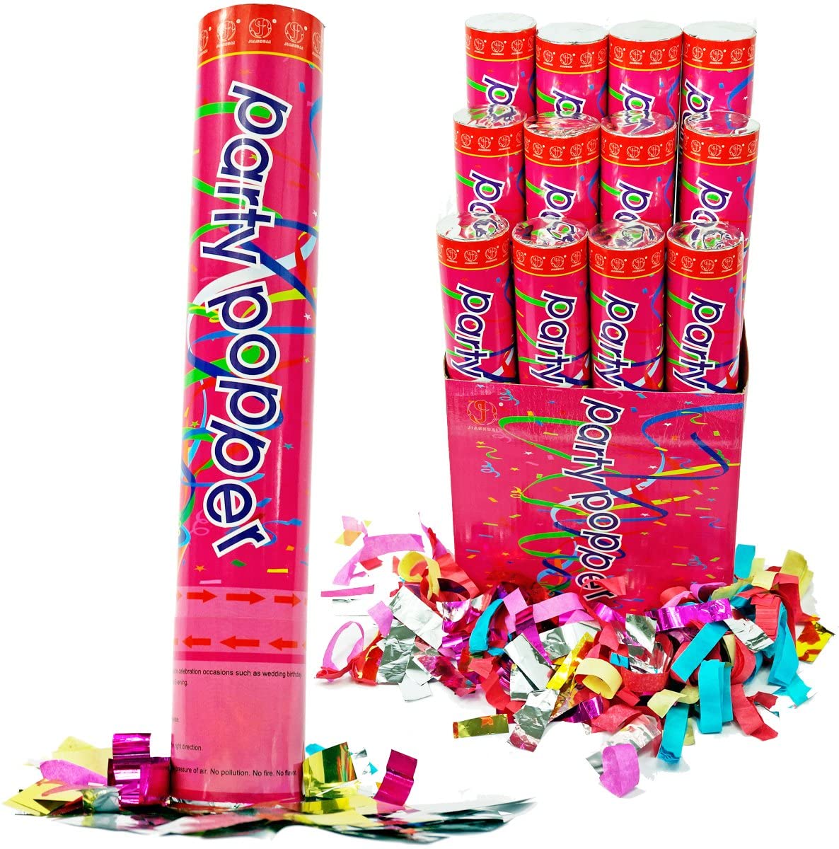 Party Popteenies - Double Surprise Popper, with Confetti, Collectible ...