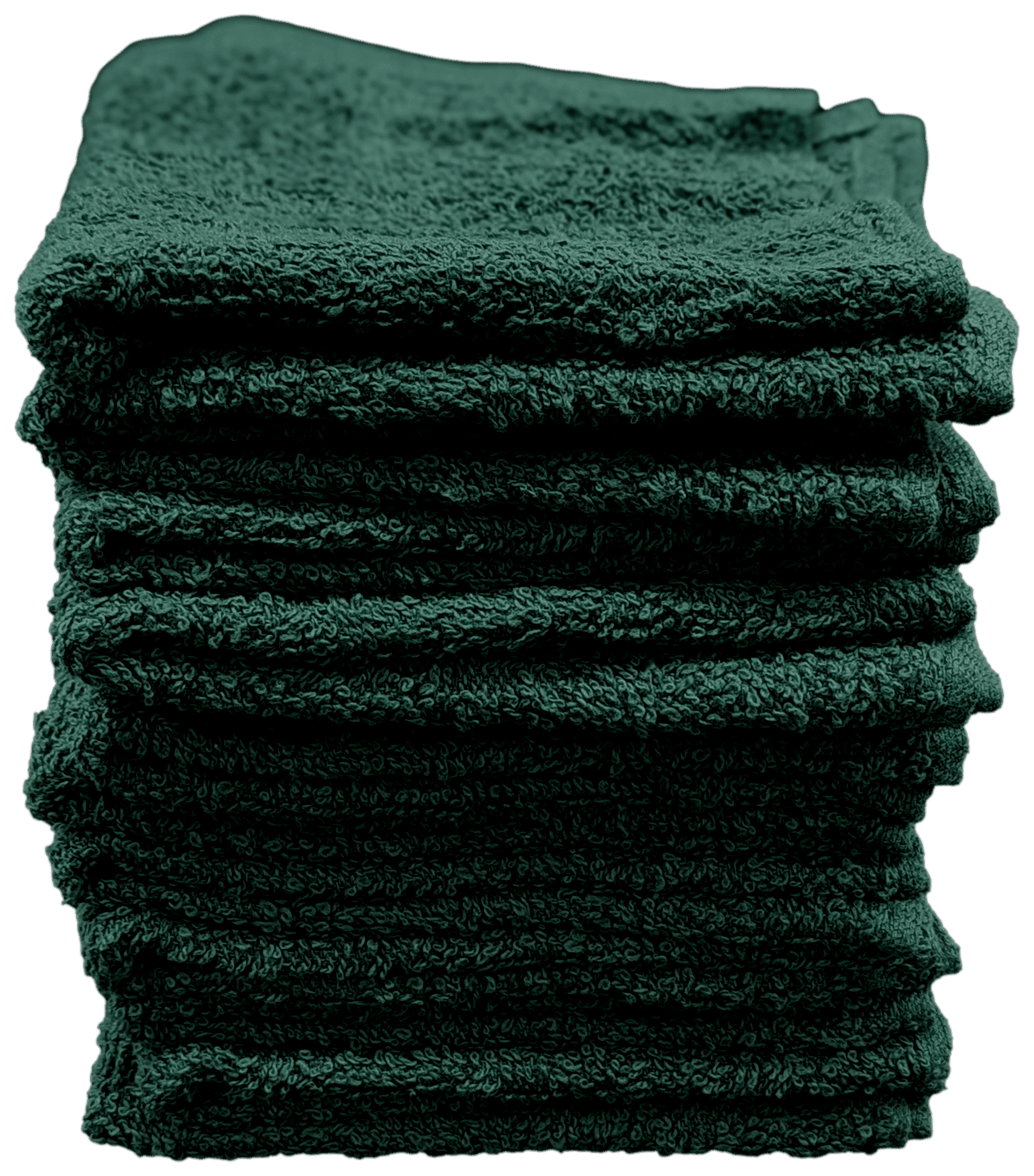 12 Pack 12 x 12 100% Cotton Washcloth Rags | Spa Face Gym Bath | Hunter ...