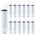 12 Pack 150ml Syringes, Large Plastic Garden Syringe for Scientific ...