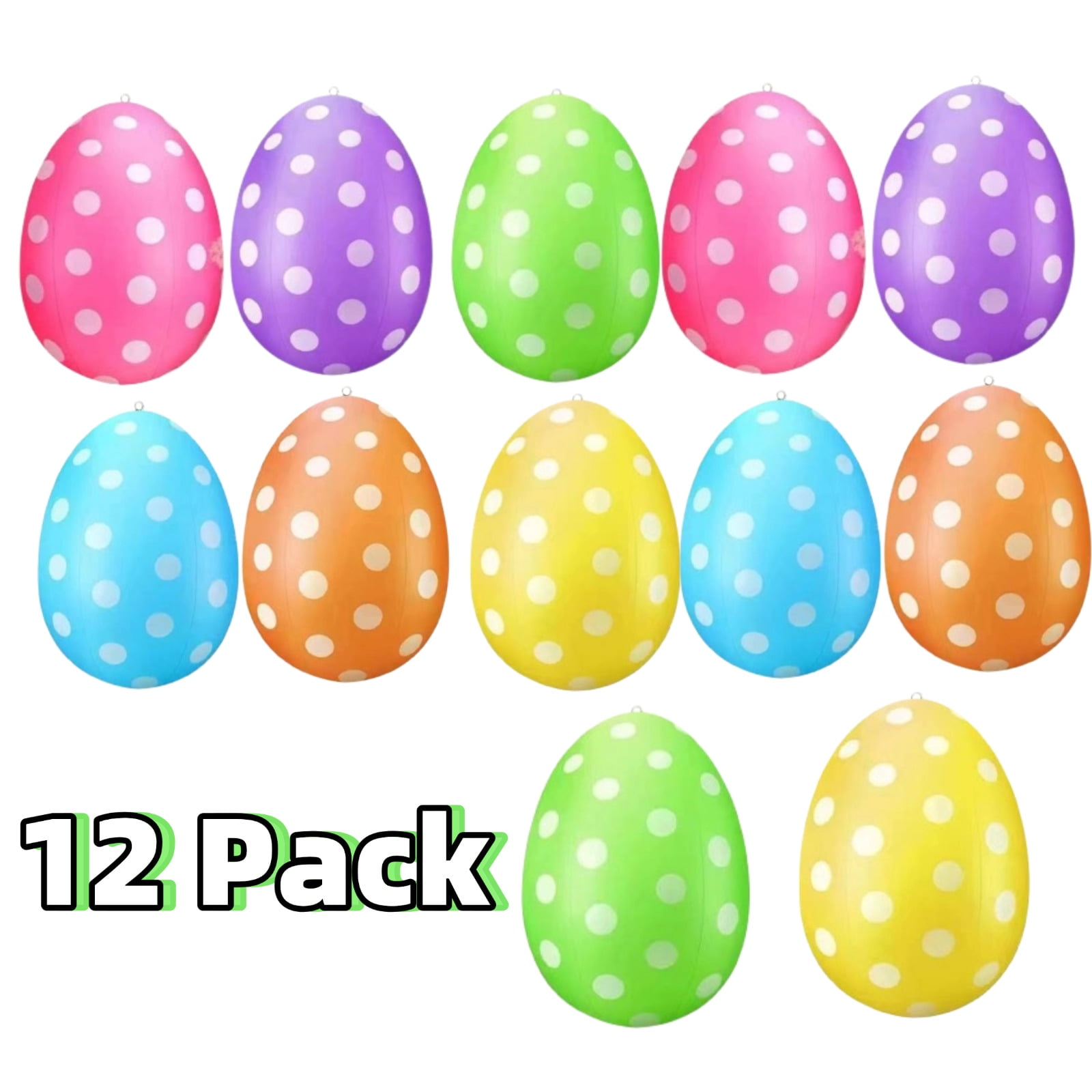 12 Pack 16 Inch Easter Inflatable Outdoor Decorations Easter ...