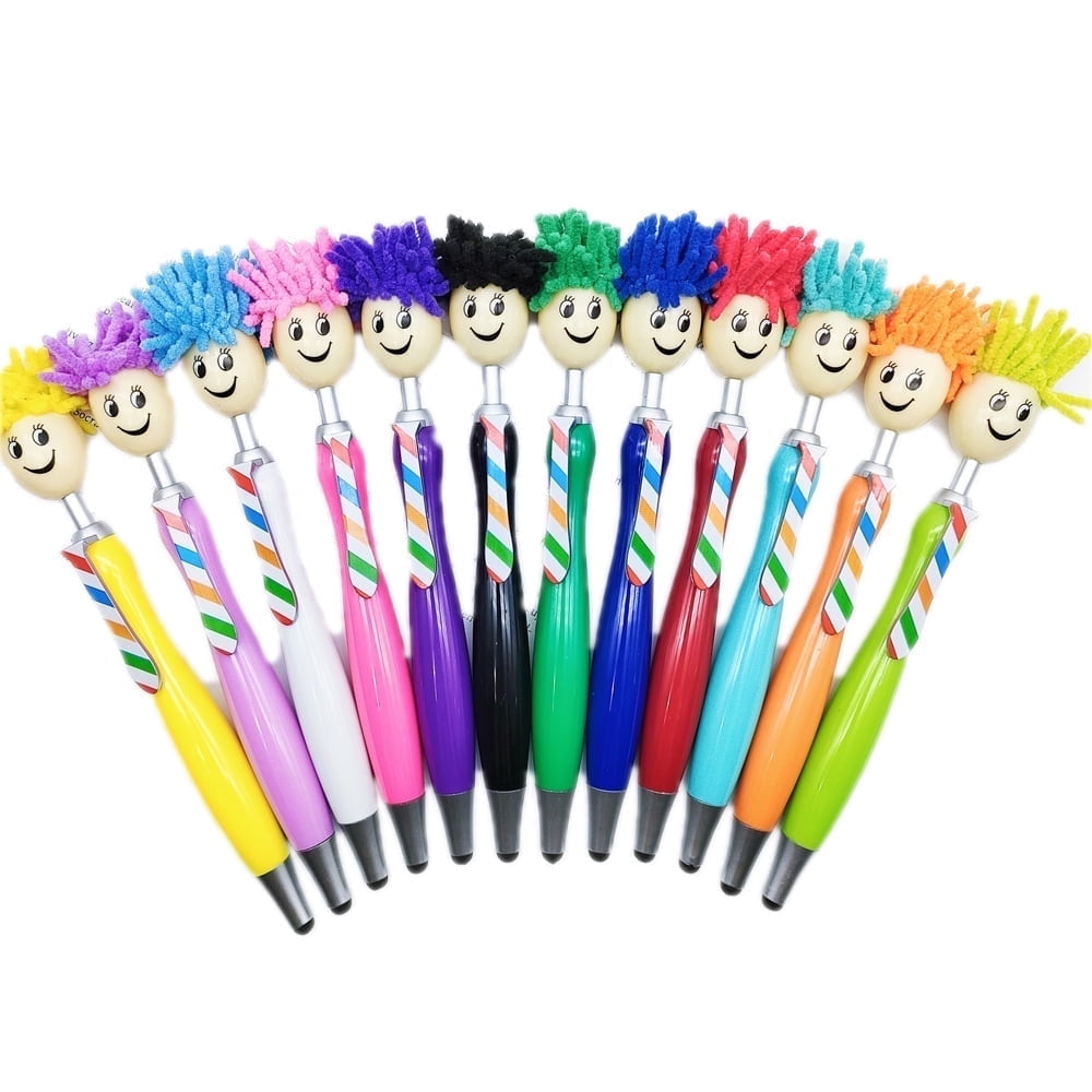 12 Pack, 1mm Fine Black, Ballpoint Pens,Office Supplies, Journaling ...