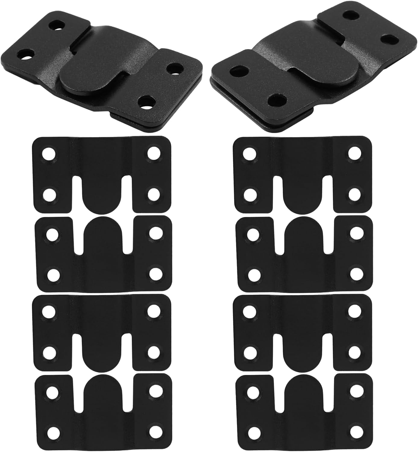 12 Pack 2.12"x 1.18" Z Clips Flush Mount Bracket Heavy Duty Stainless ...