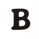 12 Pack: 2.5" Black Wood Letter by Make Market® - Walmart.com