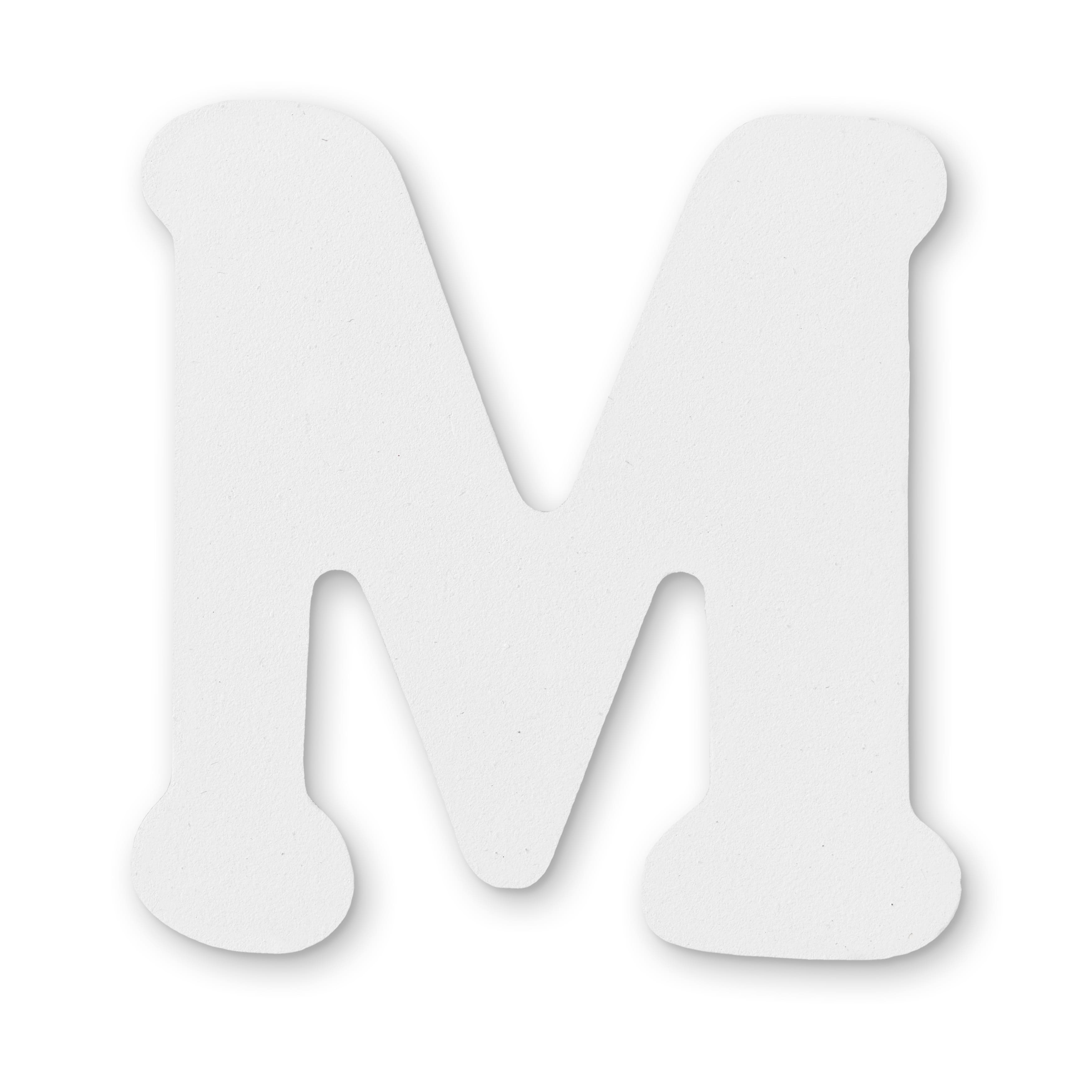 12 Pack: 2.5" White Wood Letter by Make Market® - Walmart.com