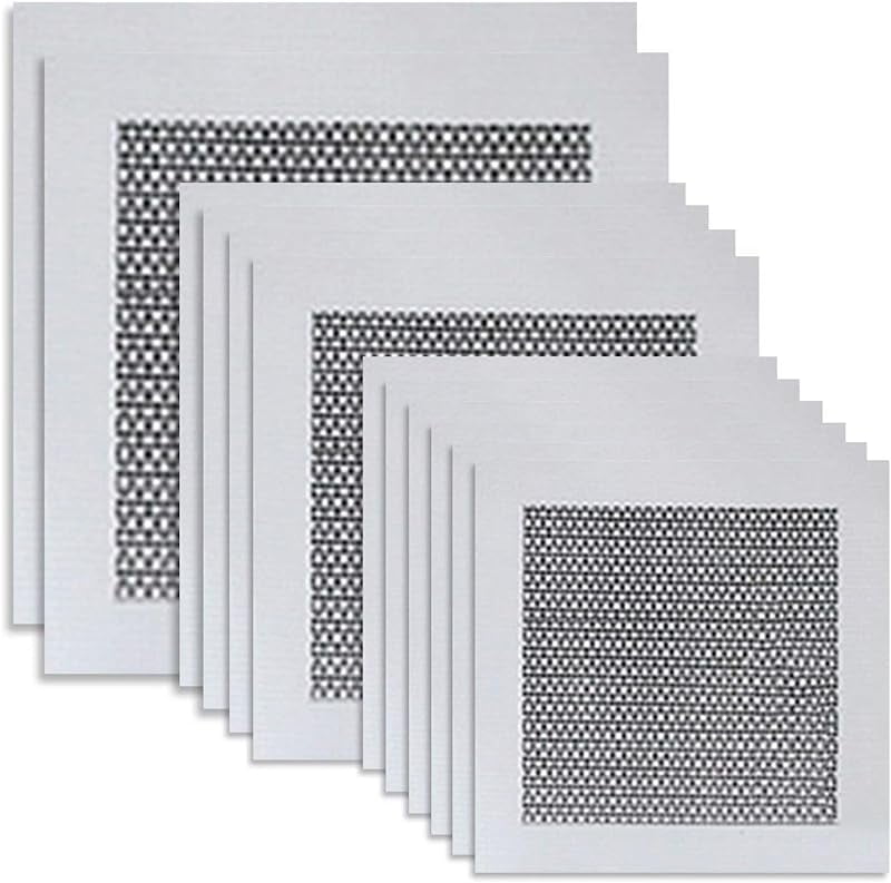 12 Pack 2 Inch Drywall Repair Patch, Aluminum Wall Repair Patch Self ...