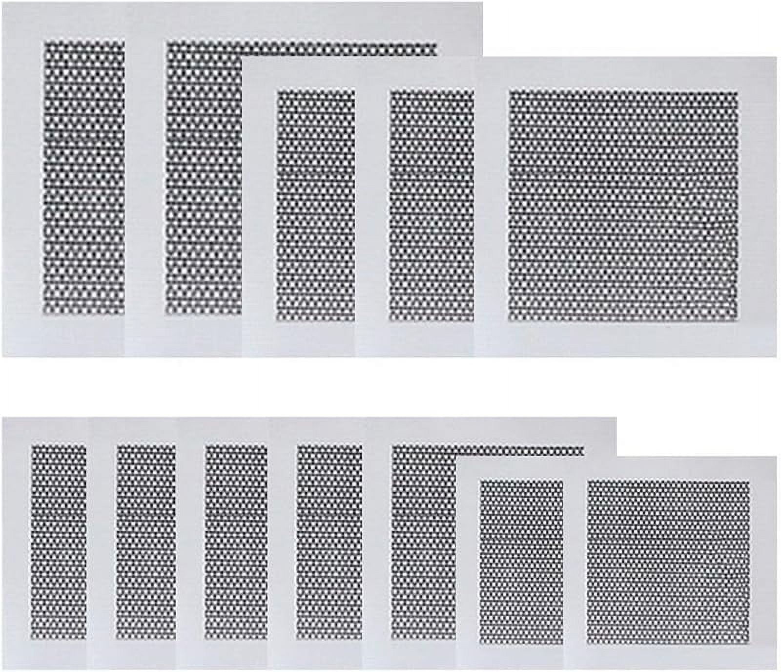 12 Pack 2 Inch Drywall Repair Patch, Aluminum Wall Repair Patch Self ...