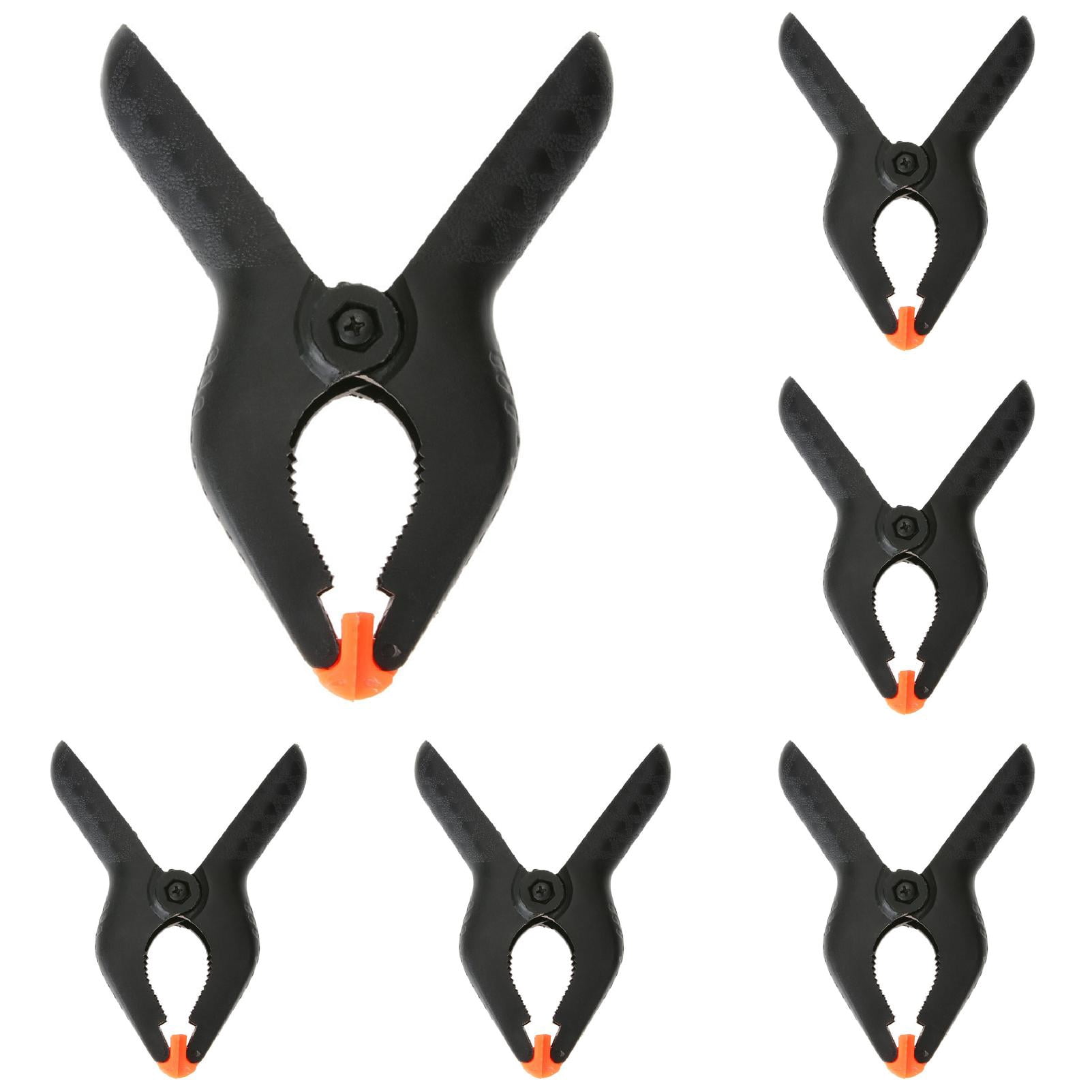 12 Pack 2 Inch Heavy Duty Spring Clamps, Plastic Nylon Clips for ...