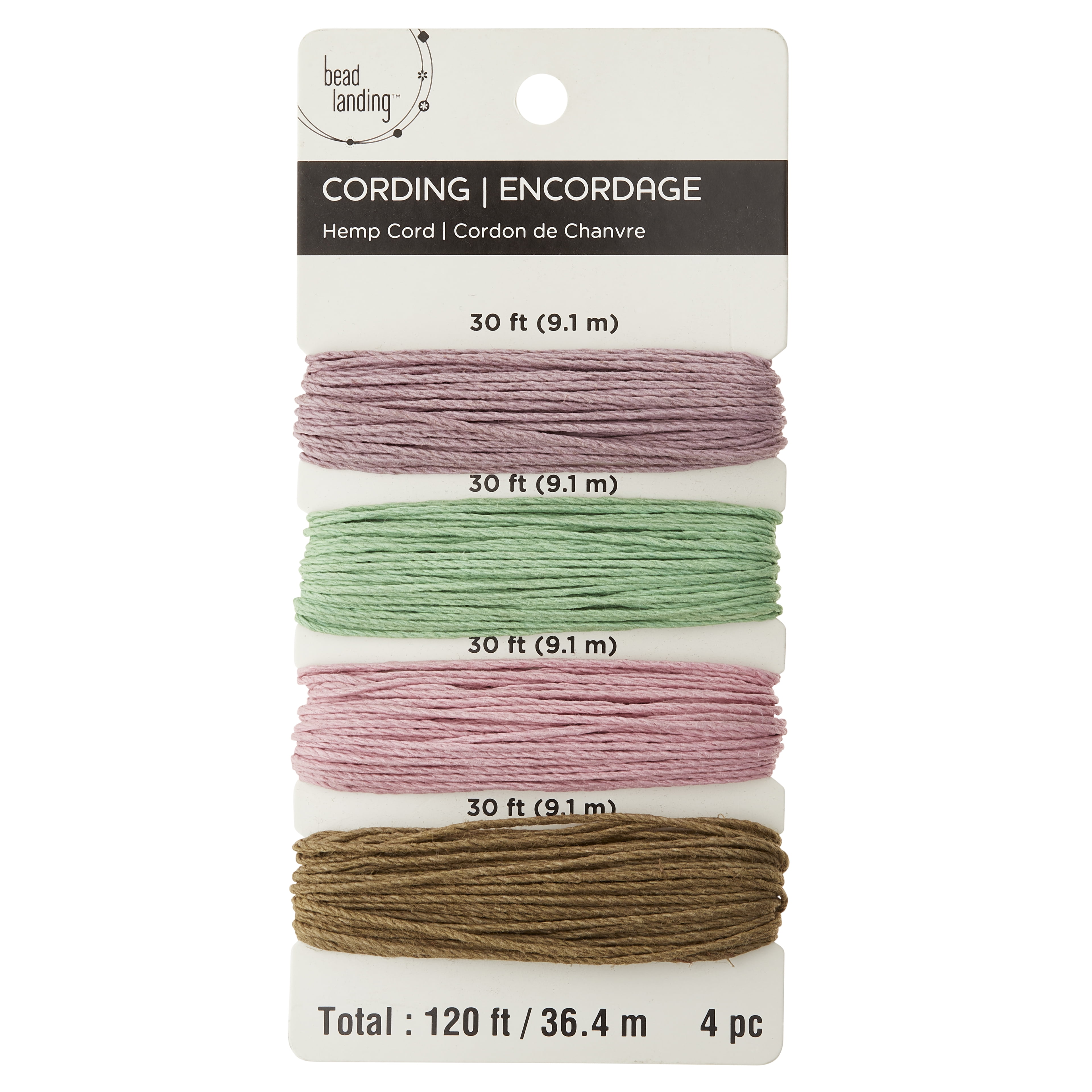 12 Pack: 20lb. Multicolor Hemp Cord by Bead Landing - Walmart.com