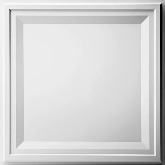 12-Pack 24"x24" Drop Ceiling Tiles, Waterproof Glue up Ceiling Panels ...