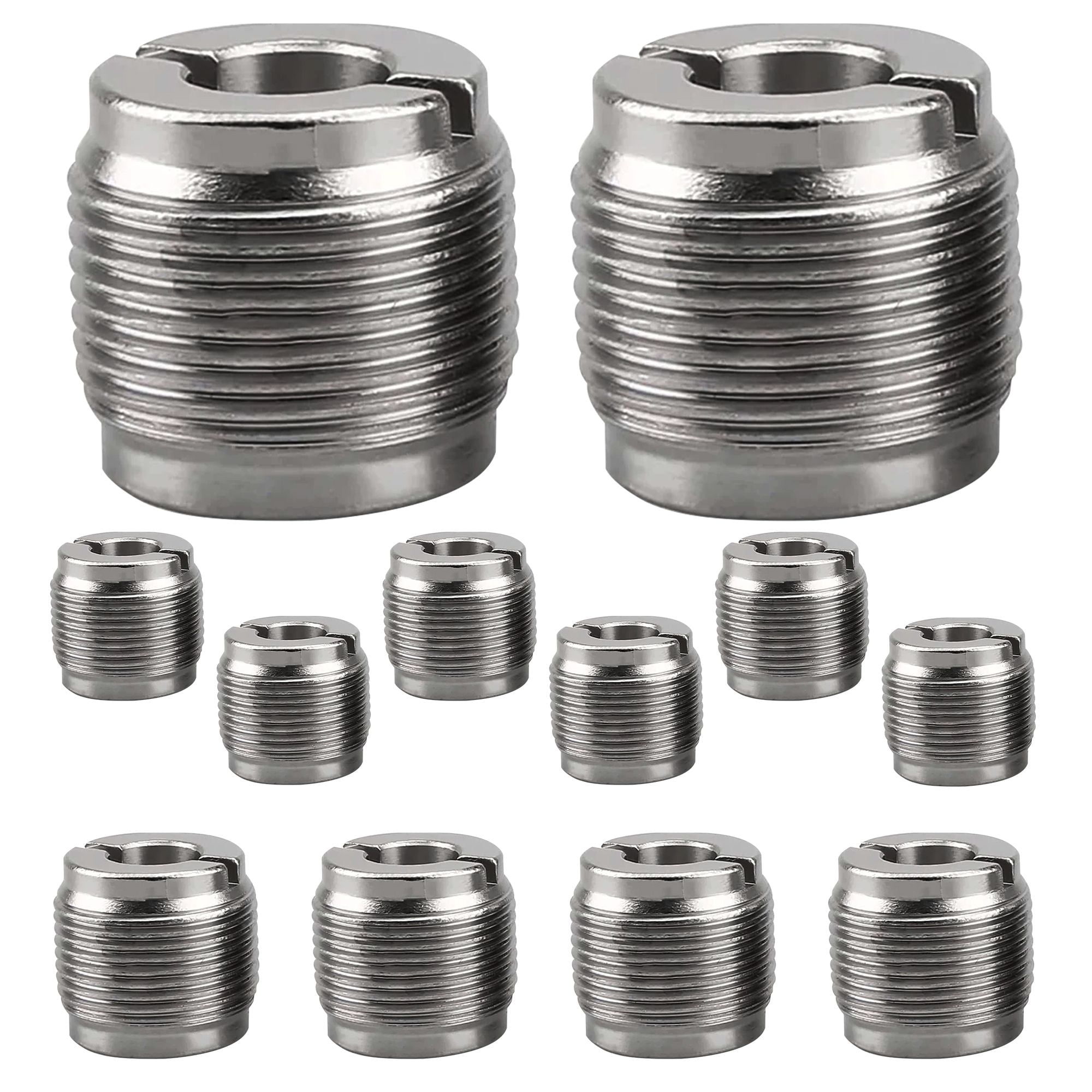 12-Pack 3/8" Female to 5/8" Male Thread Adapter - Durable Aluminum ...