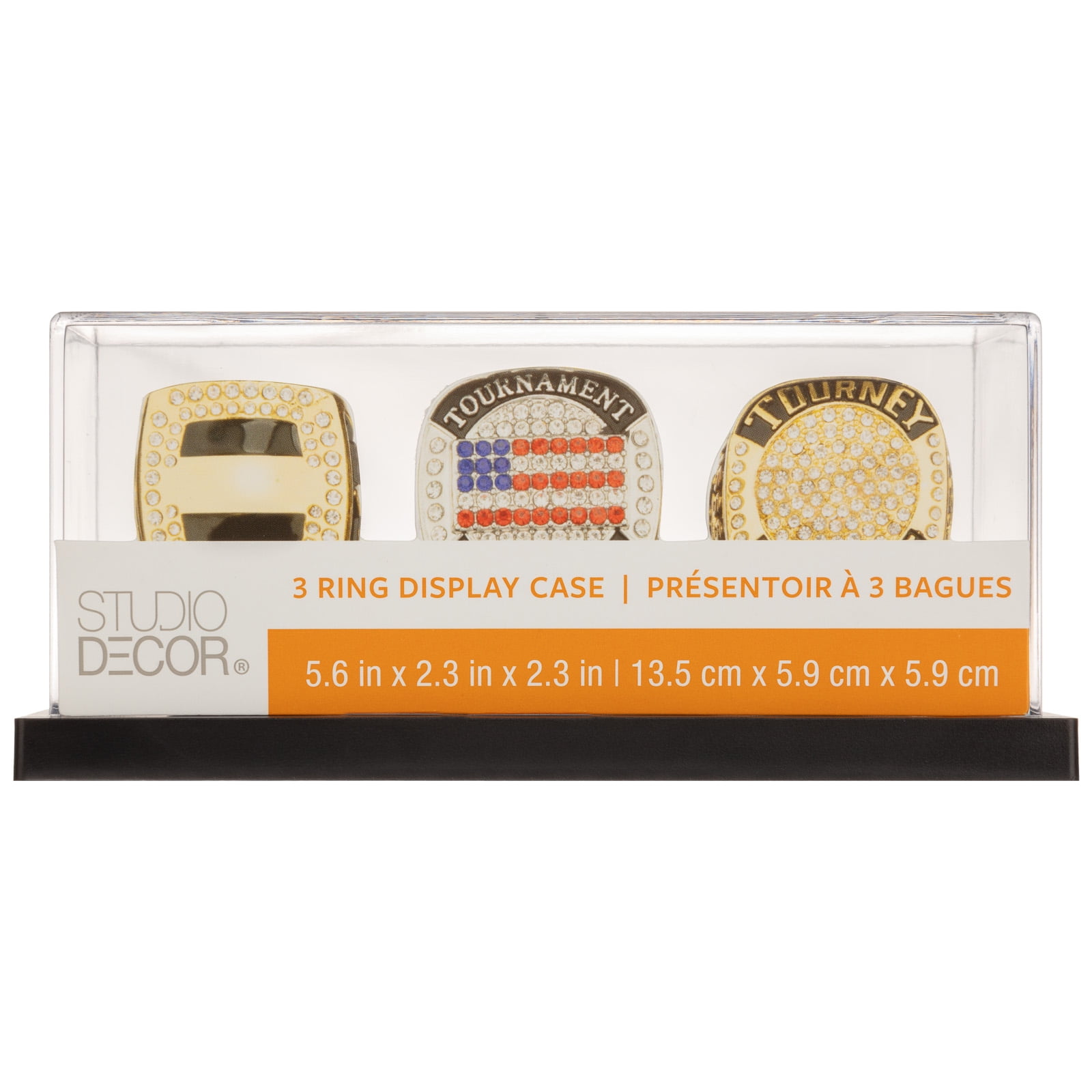 12 Pack: 3-Ring Championship Display Case by Studio Decor - Walmart.com