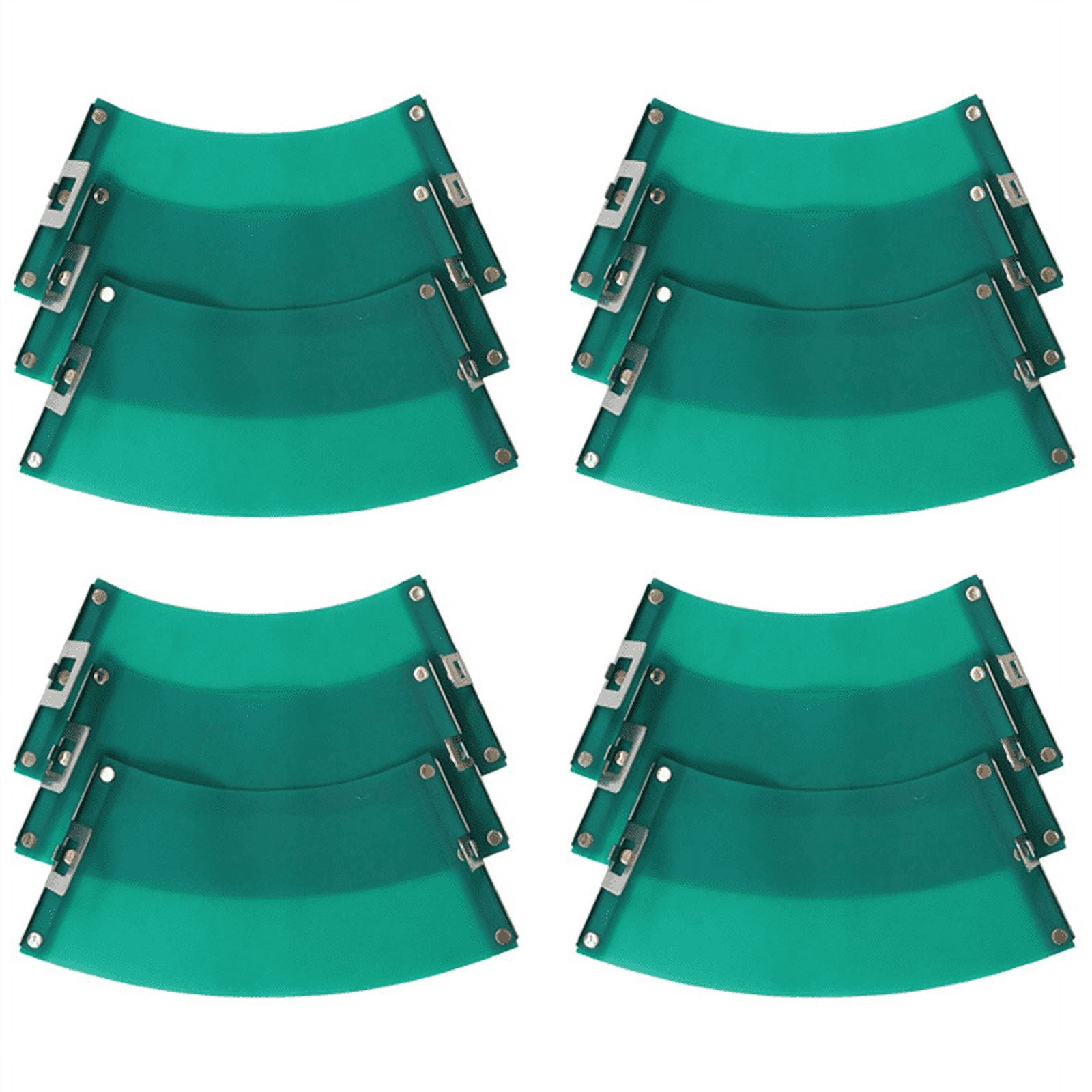 12 Pack 3D Sublimation Silicone Conical Mug Wrap Mold Mug Clamp 12OZ ...