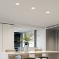 12-Pack 4-Inch Ultra-Thin LED Recessed Ceiling Light with Junction Box ...