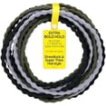12-Pack 4X Extra Long Hair Ties - Ideal for Dreadlocks, Curly, Extra ...