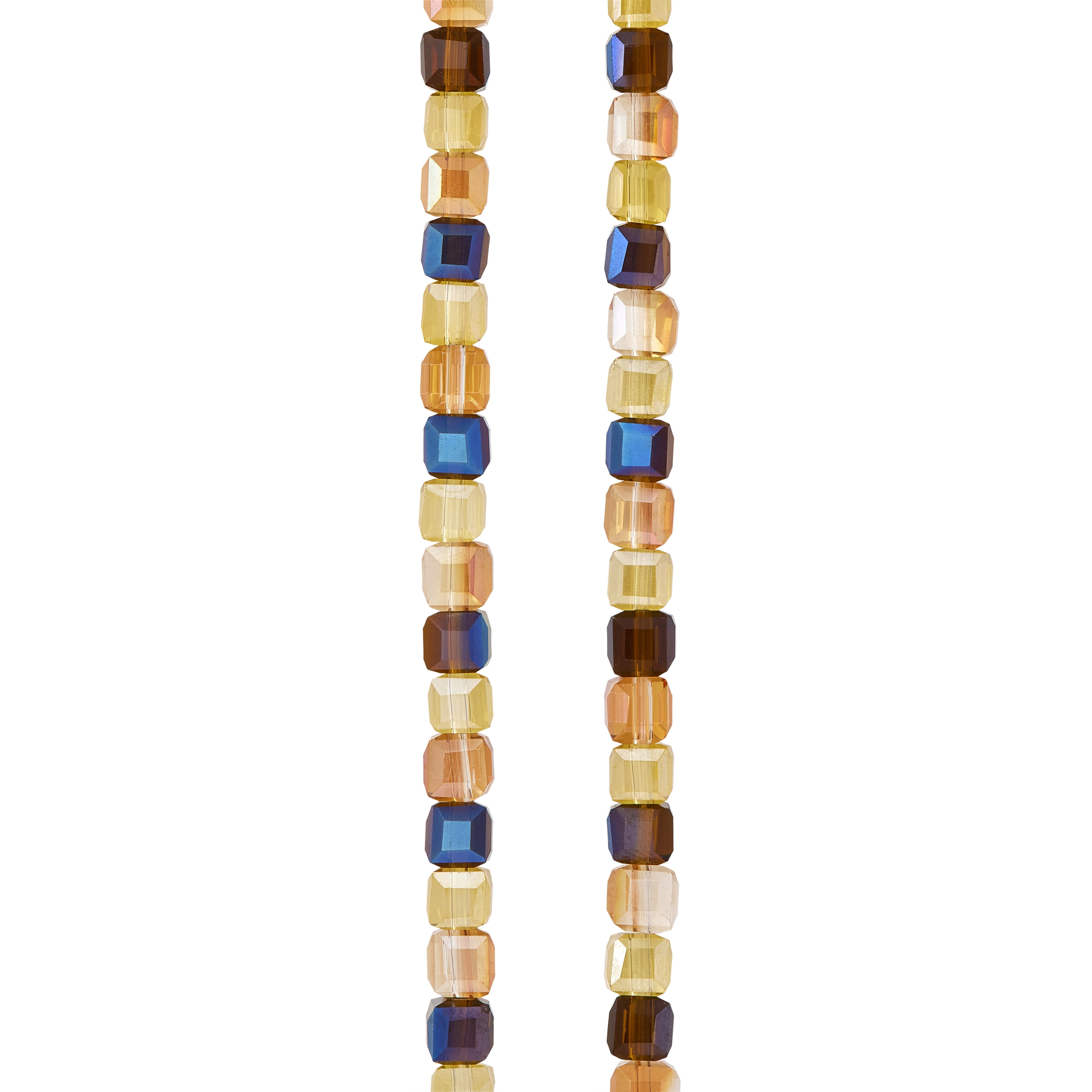 12 Pack: 4mm Glass Cube Mix by Bead Landing™ - Walmart.com