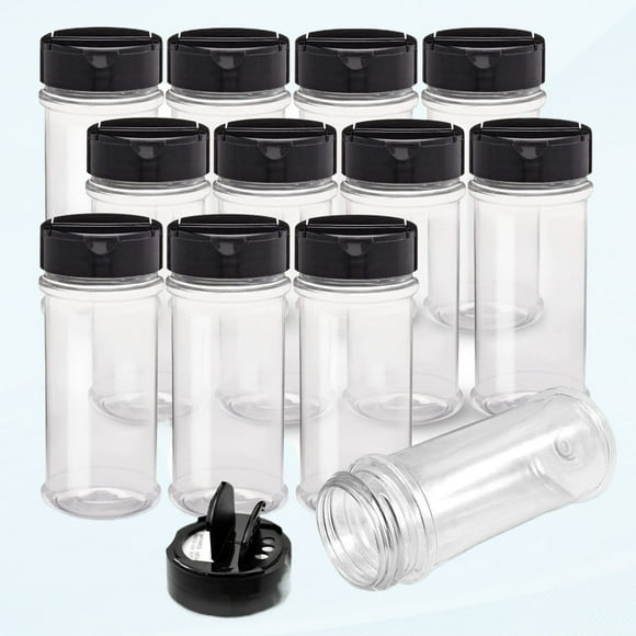 Plastic Spice Jars Shaker Lids