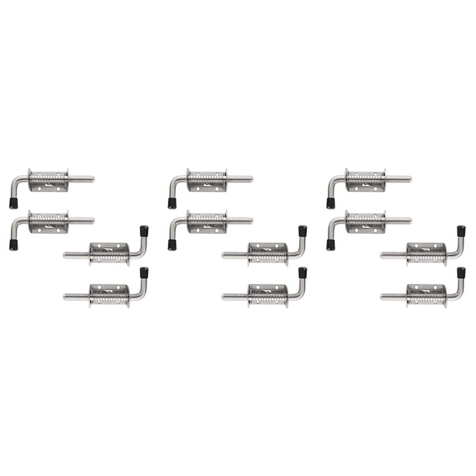 12 Pack 5 Inch Spring Loaded Latch Pin 304 Stainless Steel Bolt ...