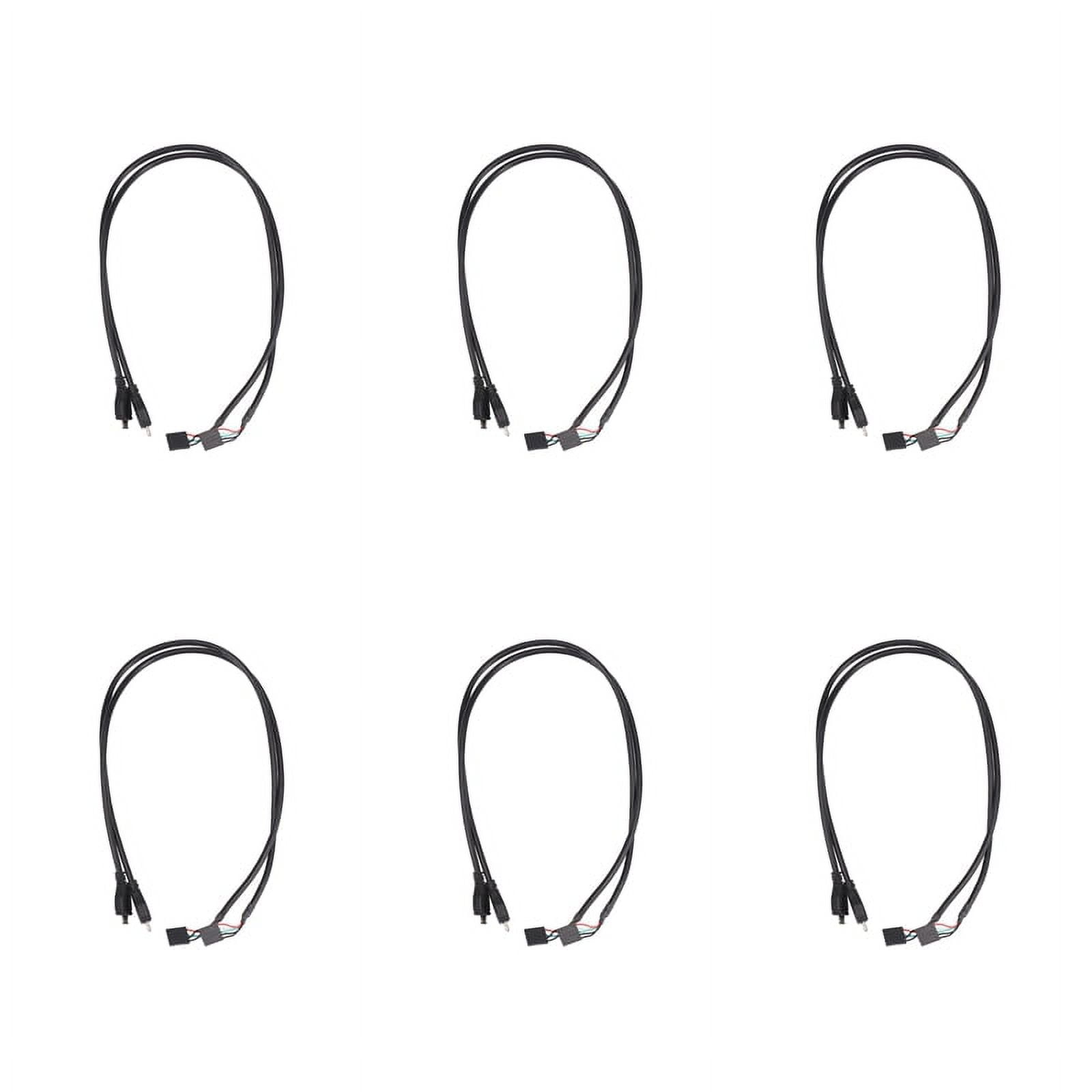 (12-Pack) 50CM 5 Pin Motherboard Female Header to -USB Male Adapter ...