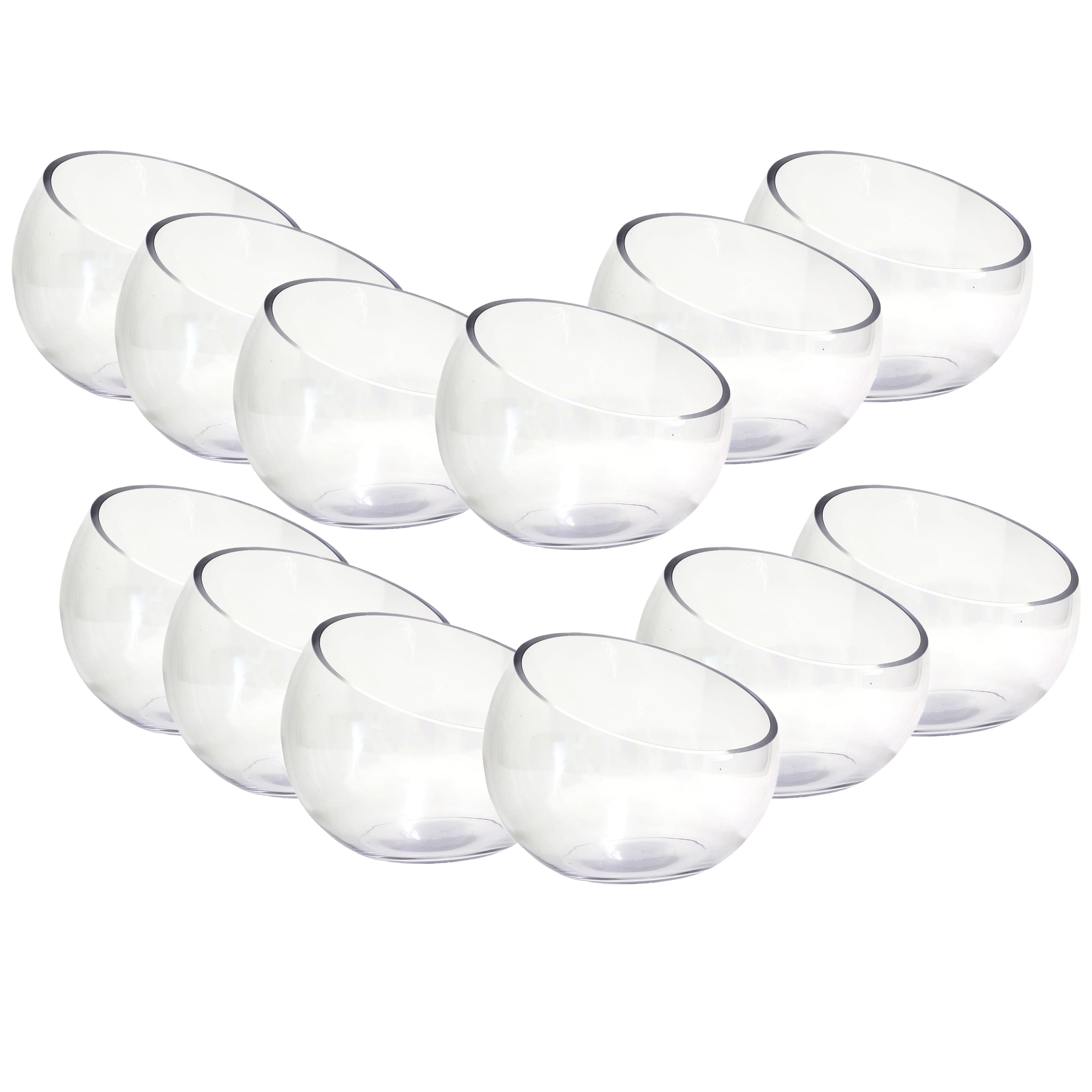 12 Pack: 6.5" Open Face Glass Vase by Ashland - Walmart.com