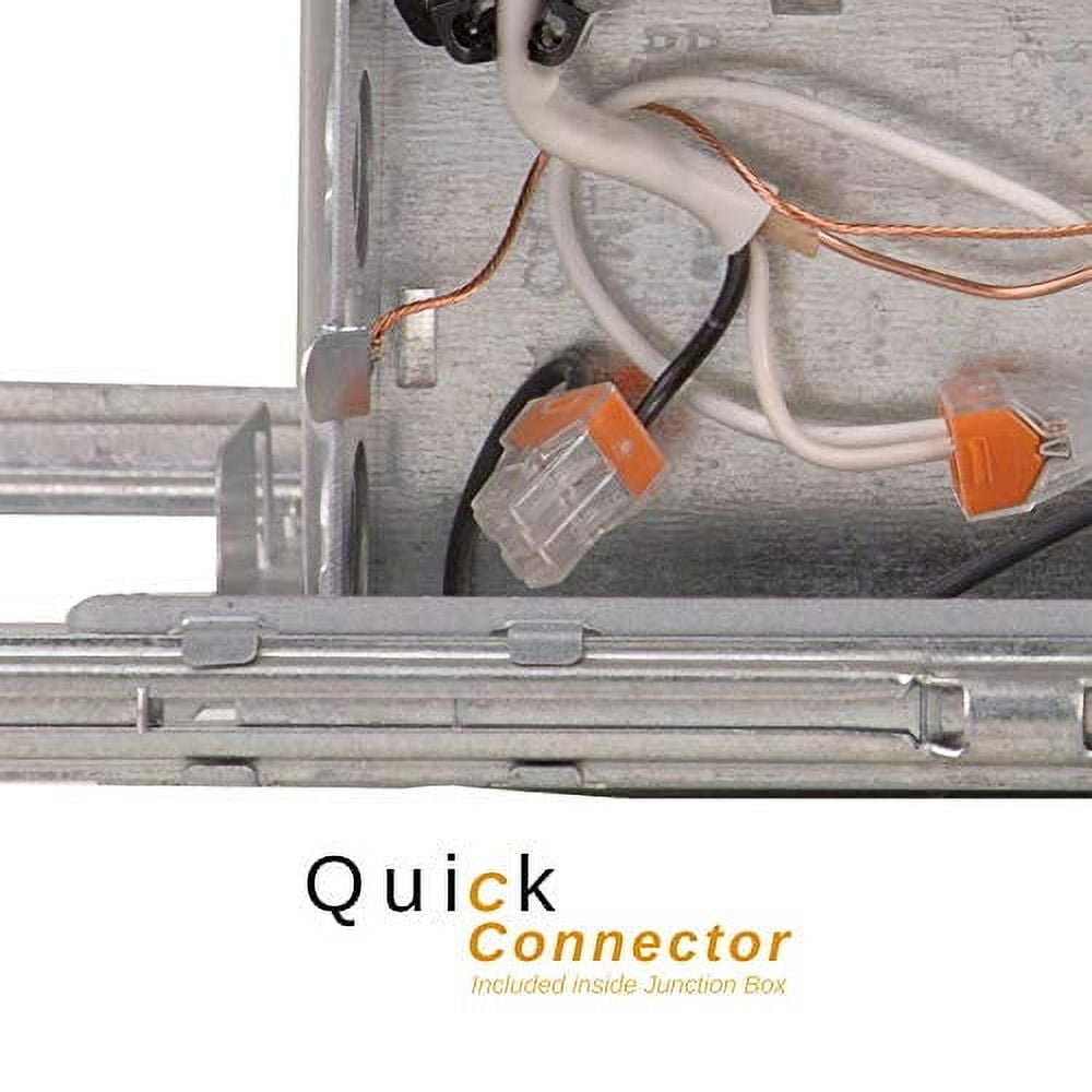 12 Pack 6 Inch New Construction Recessed Housing, Air Tight IC Rated ...